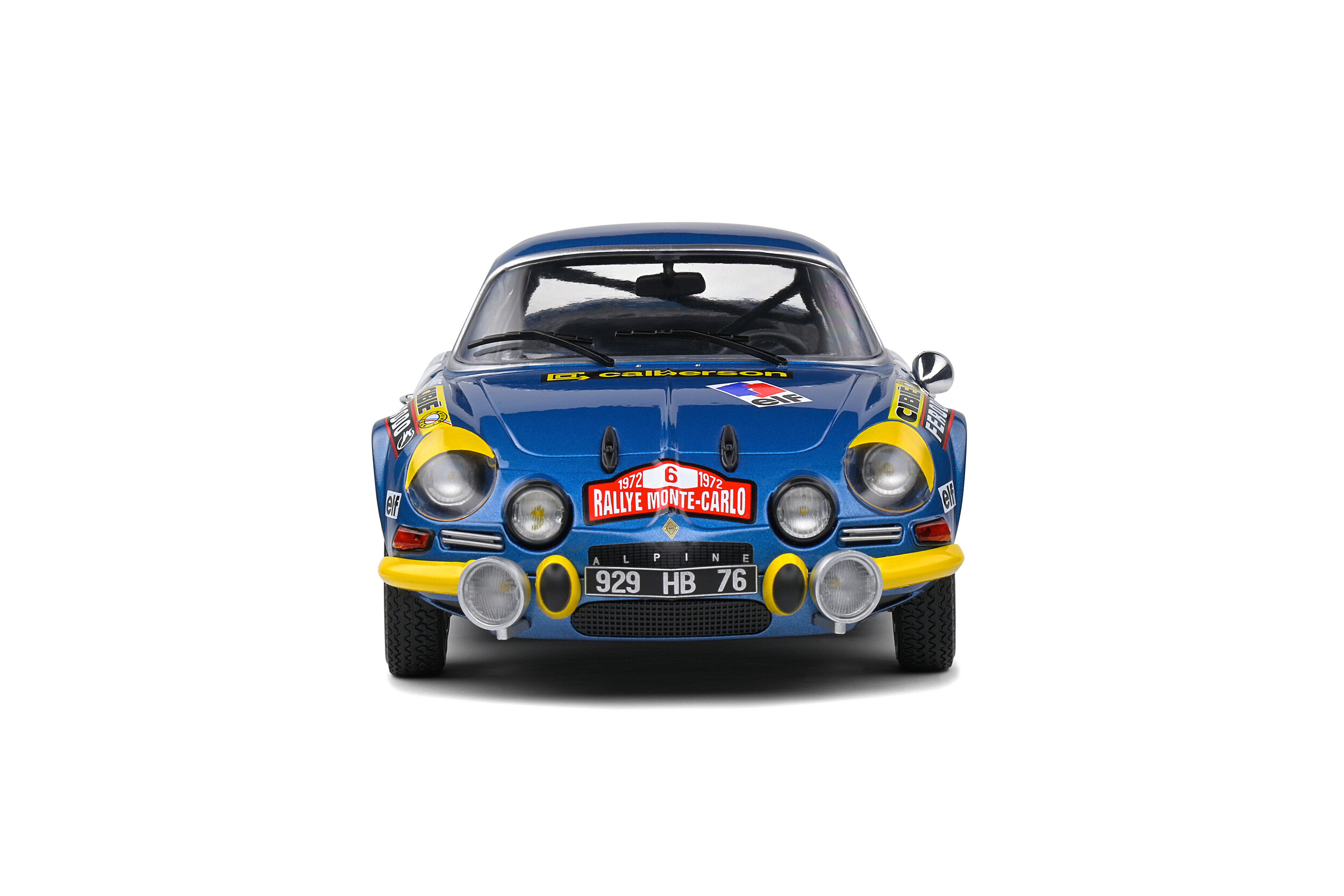 Alpine A110 1600S - Rallye Montecarlo - 1972 - #6 Andruet/ Pagani - Solido