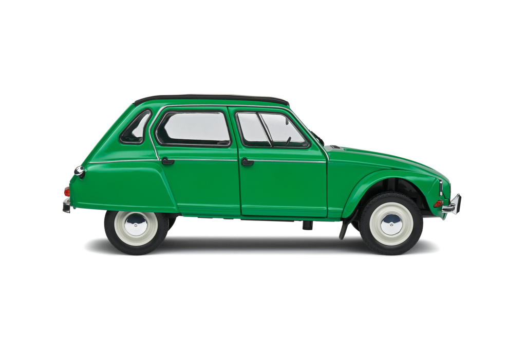 Citroën Dyane 6 - Vert Bamboo - 1976 - Solido