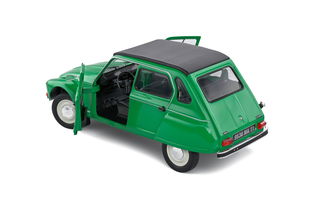 Citroën Dyane 6 - Vert Bamboo - 1976 - Solido