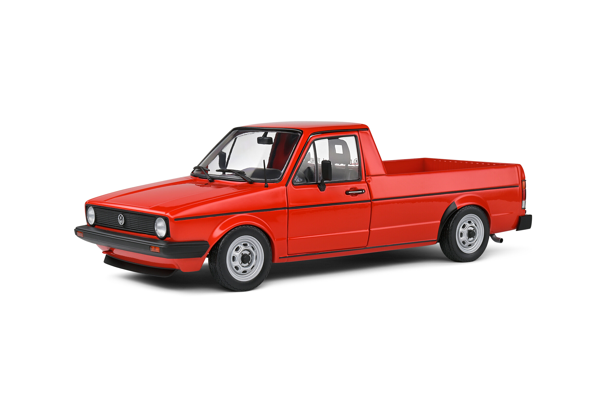 Volkswagen Caddy Mk.1 - mars red - 1982 - Solido