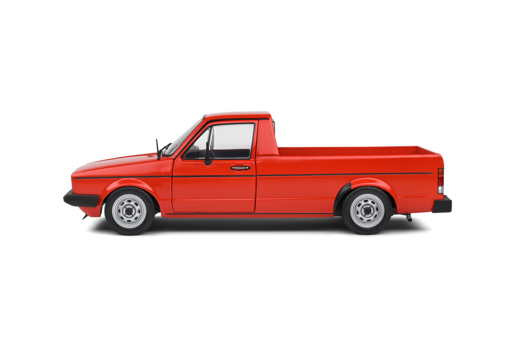 Volkswagen Caddy Mk.1 - mars red - 1982 - Solido