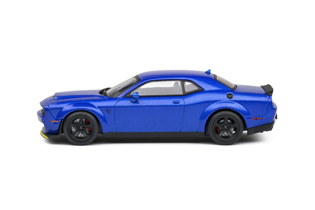 Dodge Challenger SRT Demon - Electric Blue Pearl - 2018 - Solido