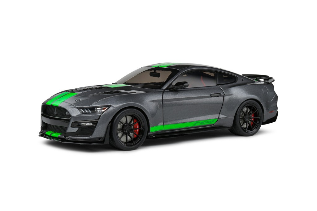 Ford Mustang Shelby GT500 - Carbonized Grey / Neon Green Stripes - 2020 ...