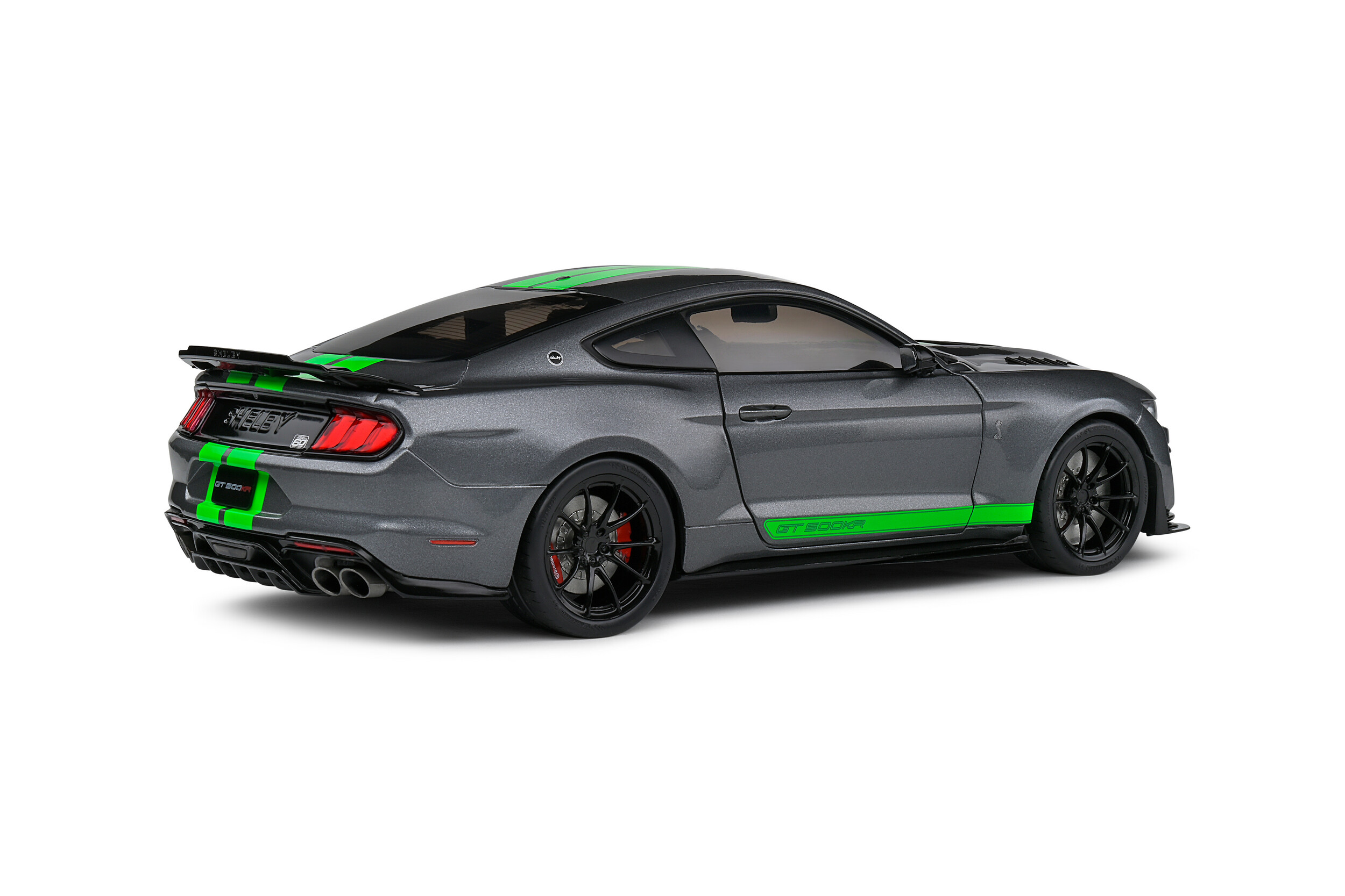 Ford Mustang Shelby GT500 - Carbonized Grey / Neon Green Stripes - 2020 ...