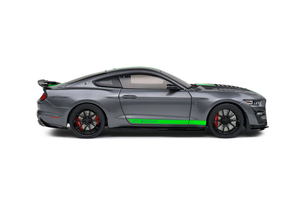 Ford Mustang Shelby GT500 - Carbonized Grey / Neon Green Stripes - 2020 ...