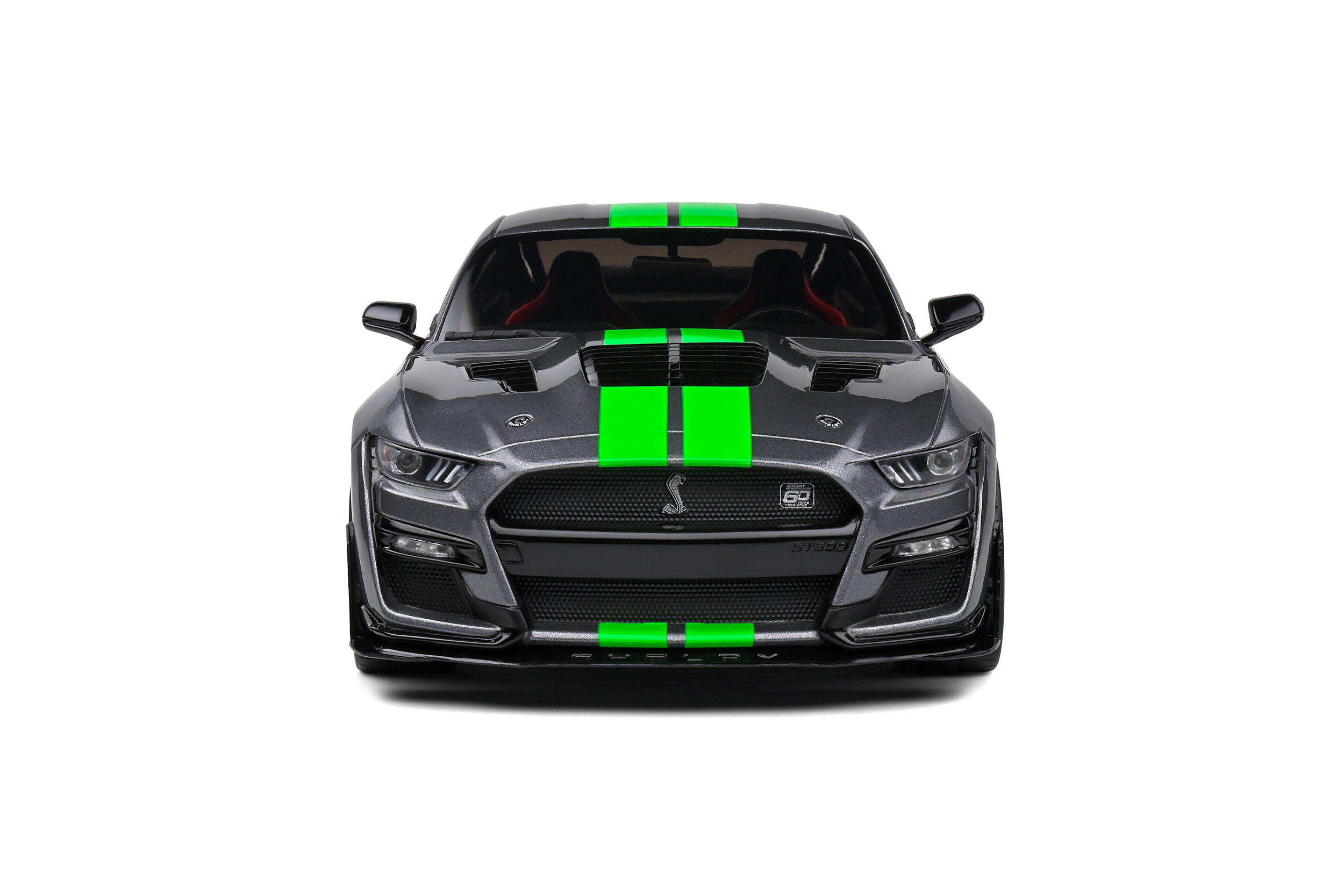 Ford Mustang Shelby GT500 - Carbonized Grey / Neon Green Stripes - 2020 ...