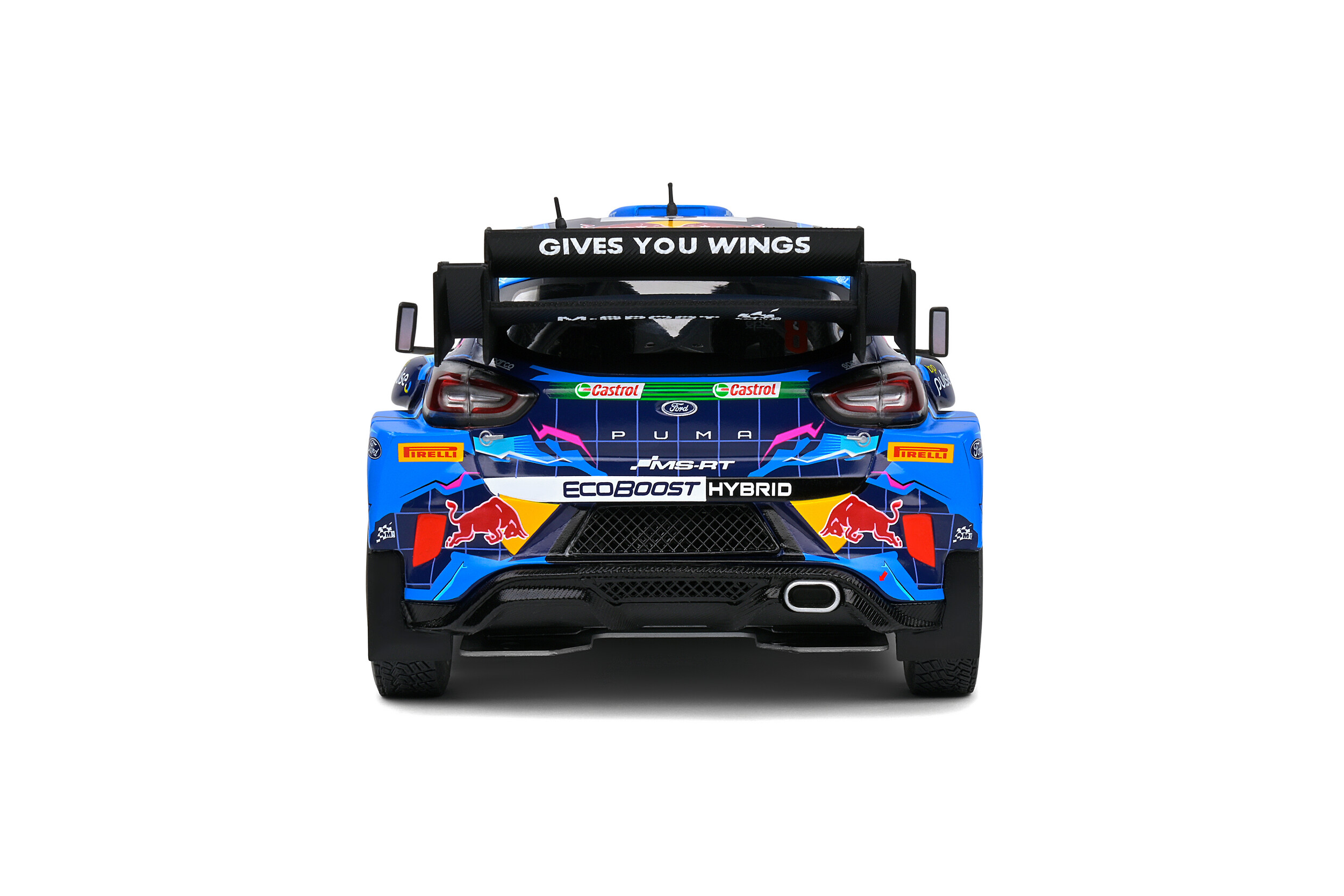 Ford Puma Rally1 Hybrid - Rally Suede - 2023 - #8 Tanak - Solido