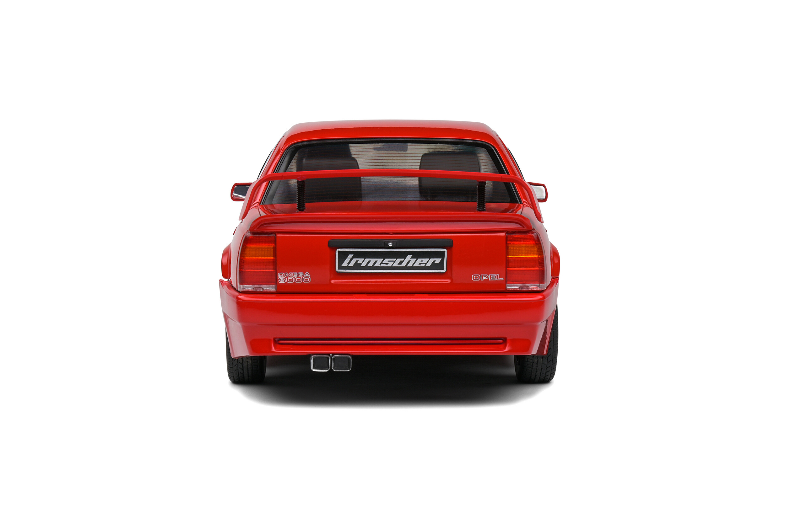 Opel Omega 3000 24V - Magmarot - 1990 - Solido