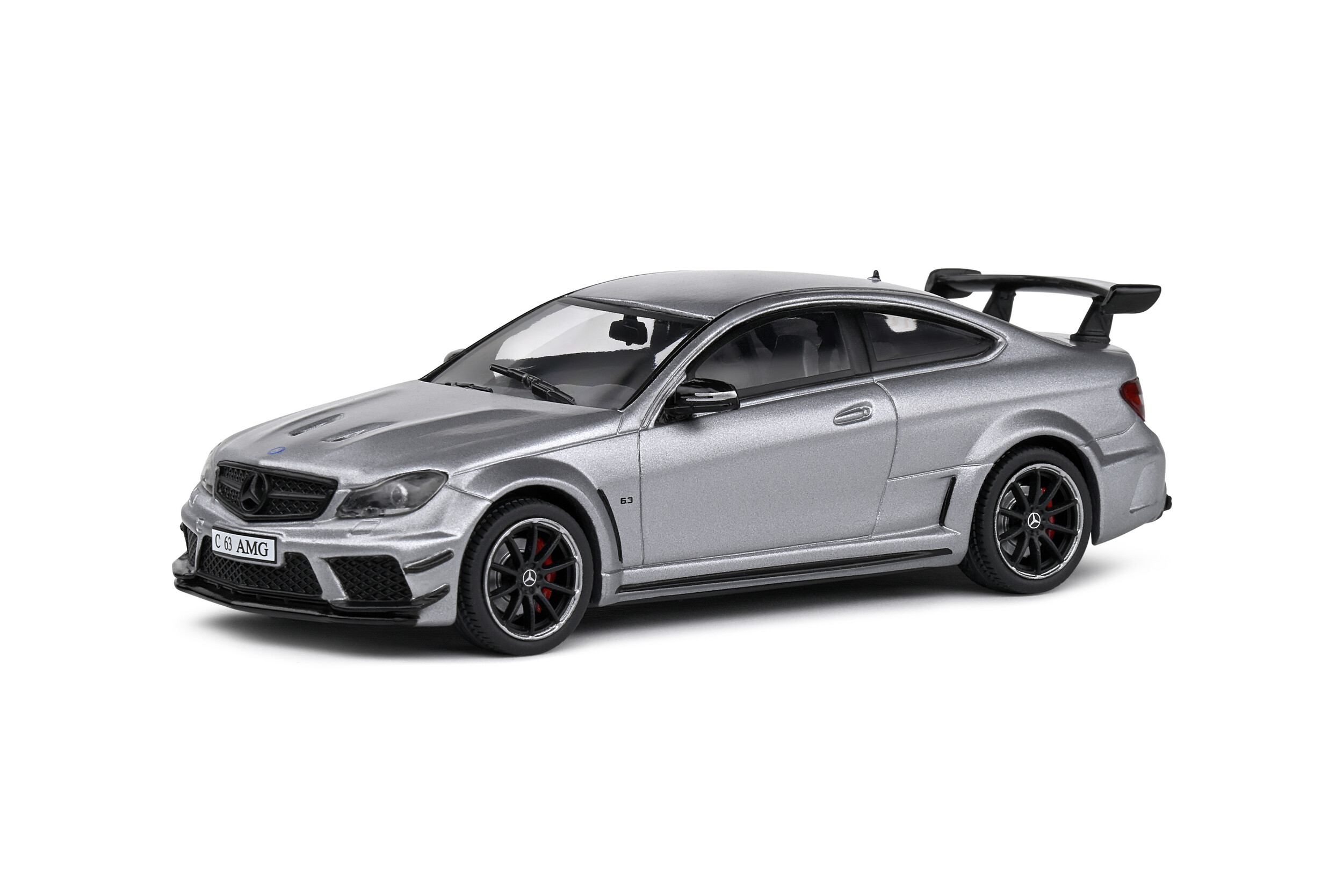 Mercedes C63 AMG Black Series - Grey Metallic Matt - 2011 - Solido