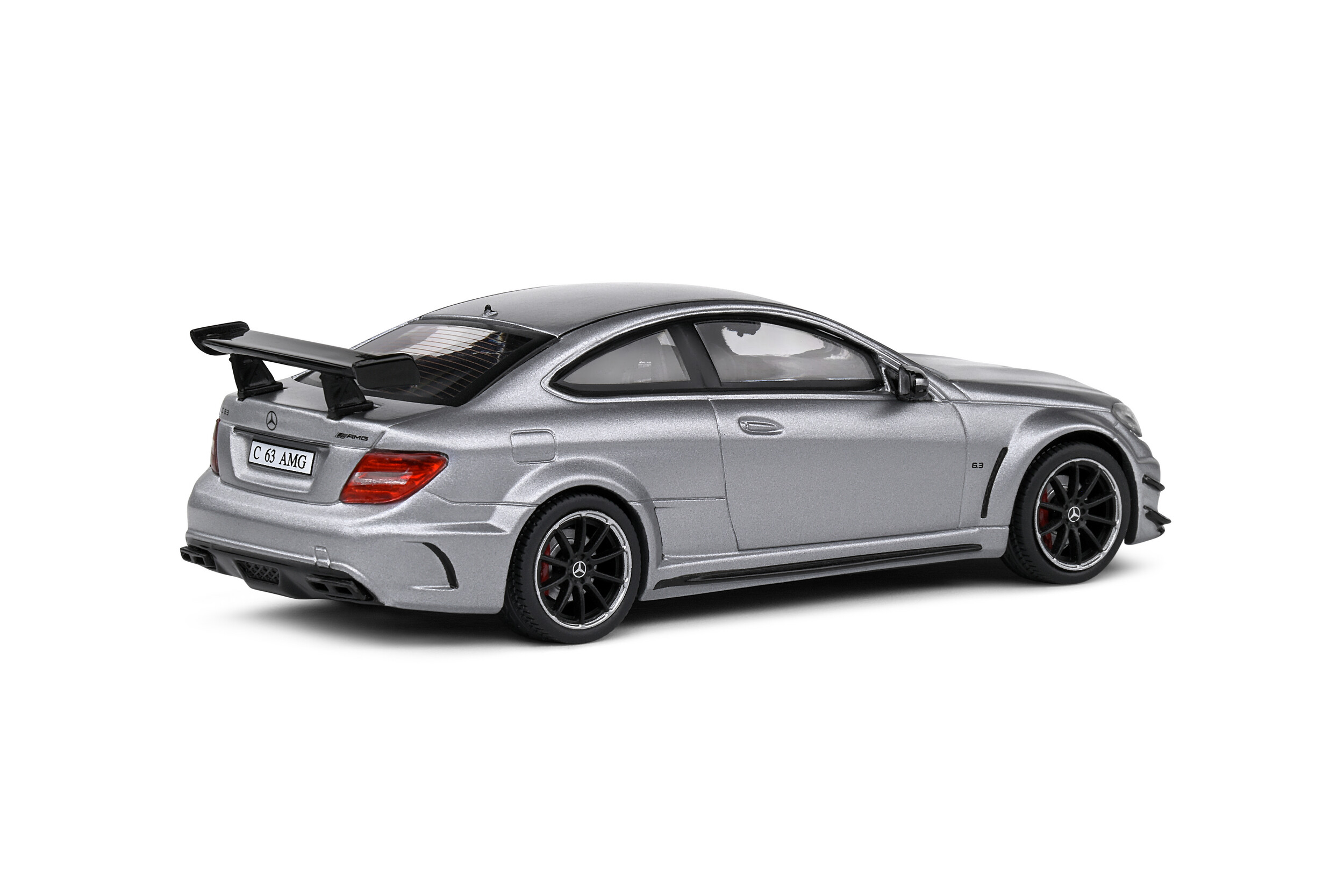 Mercedes C63 AMG Black Series - Grey Metallic Matt - 2011 - Solido
