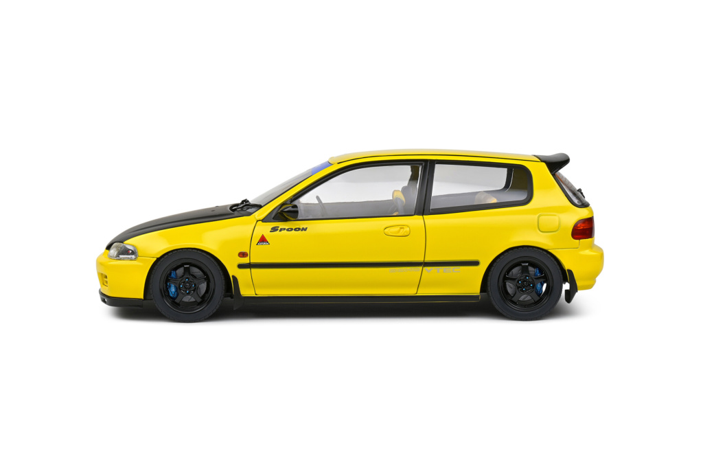 Honda Civic (EG6) Spoon Version - Yellow Carnival - 1991 - Solido