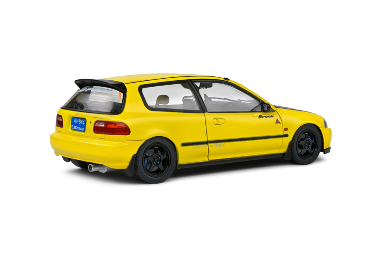 Honda Civic (EG6) Spoon Version - Yellow Carnival - 1991 - Solido