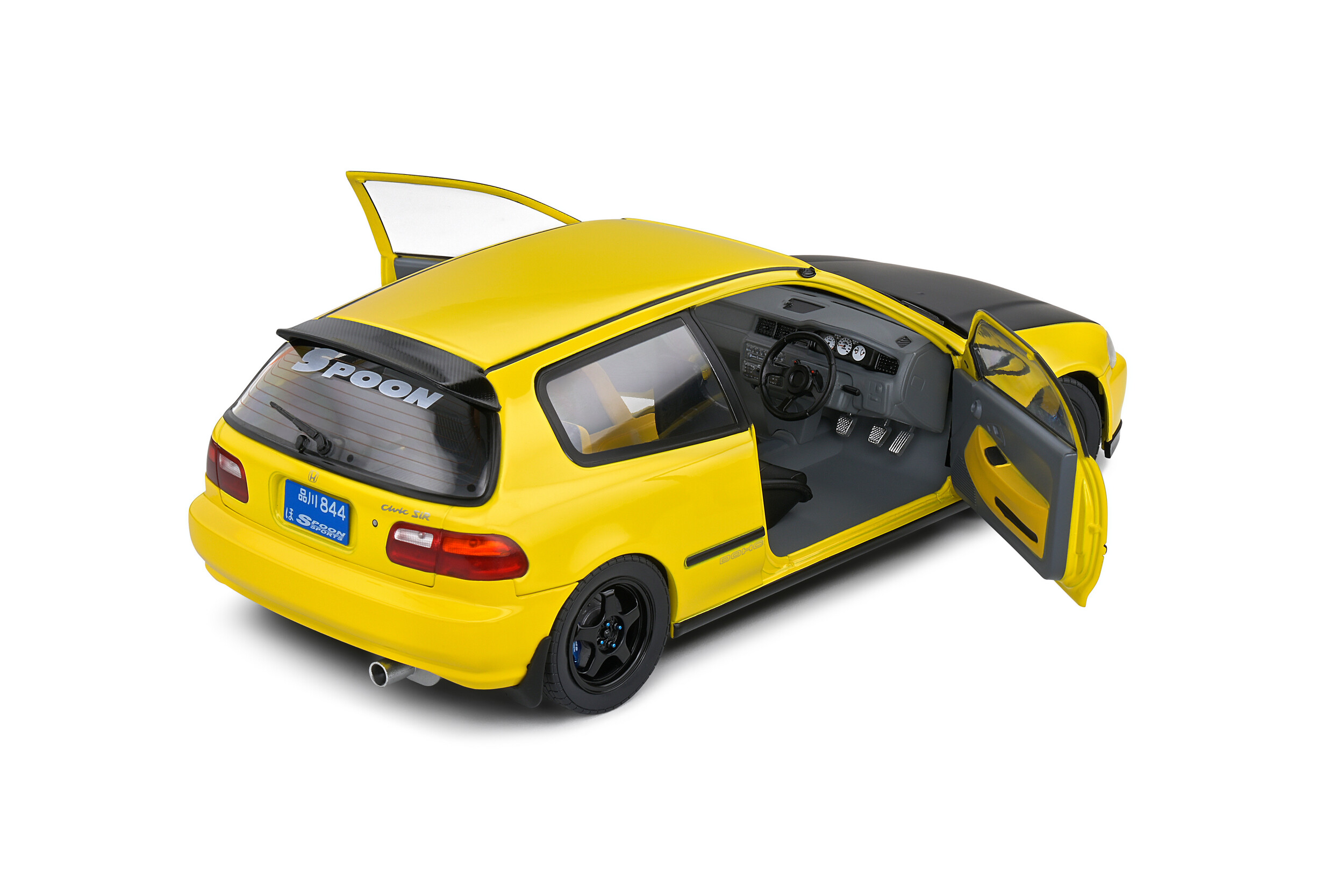 Honda Civic (EG6) Spoon Version - Yellow Carnival - 1991 - Solido