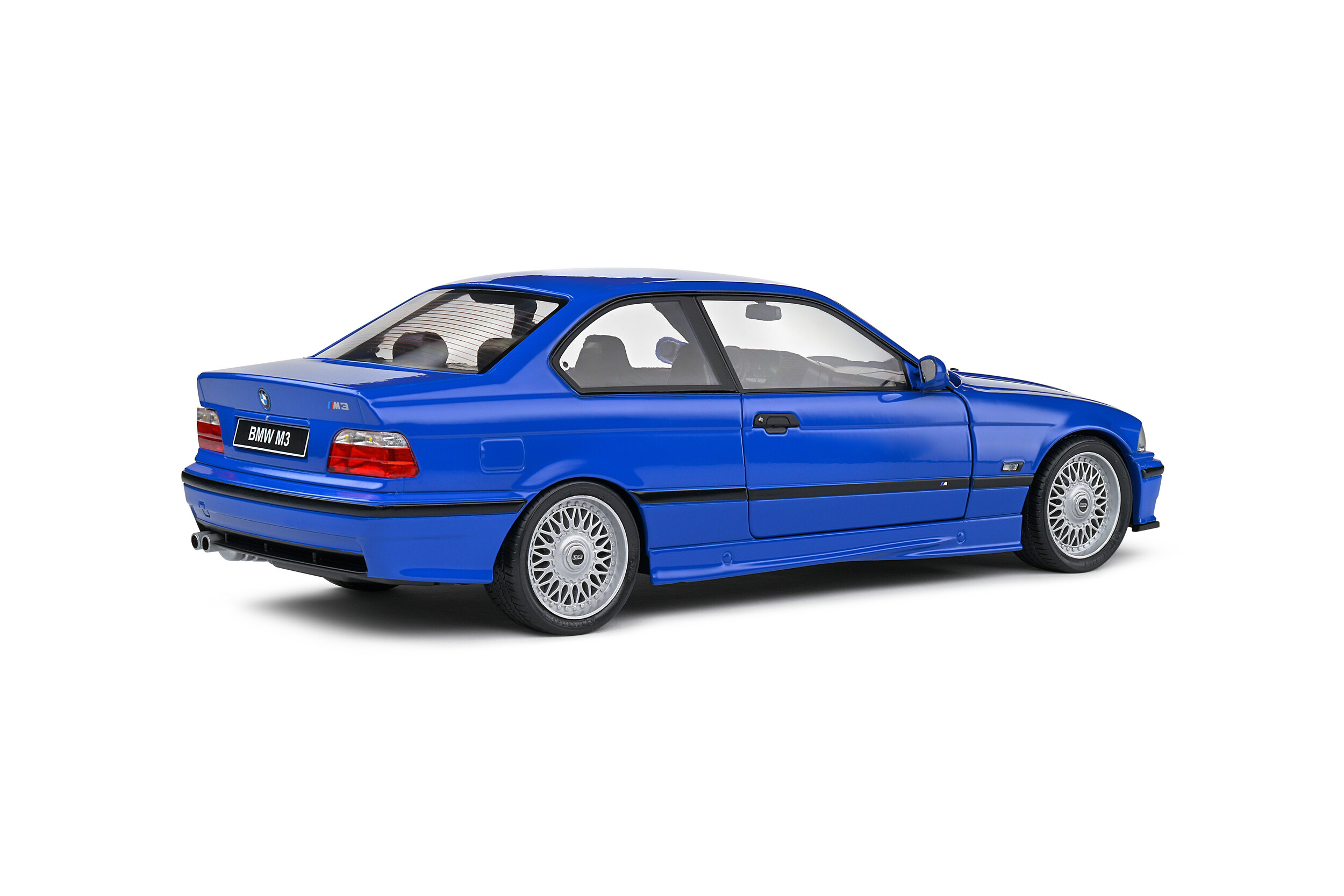 BMW E36 M3 Coupé - Santorin Blue - 1996 - Solido