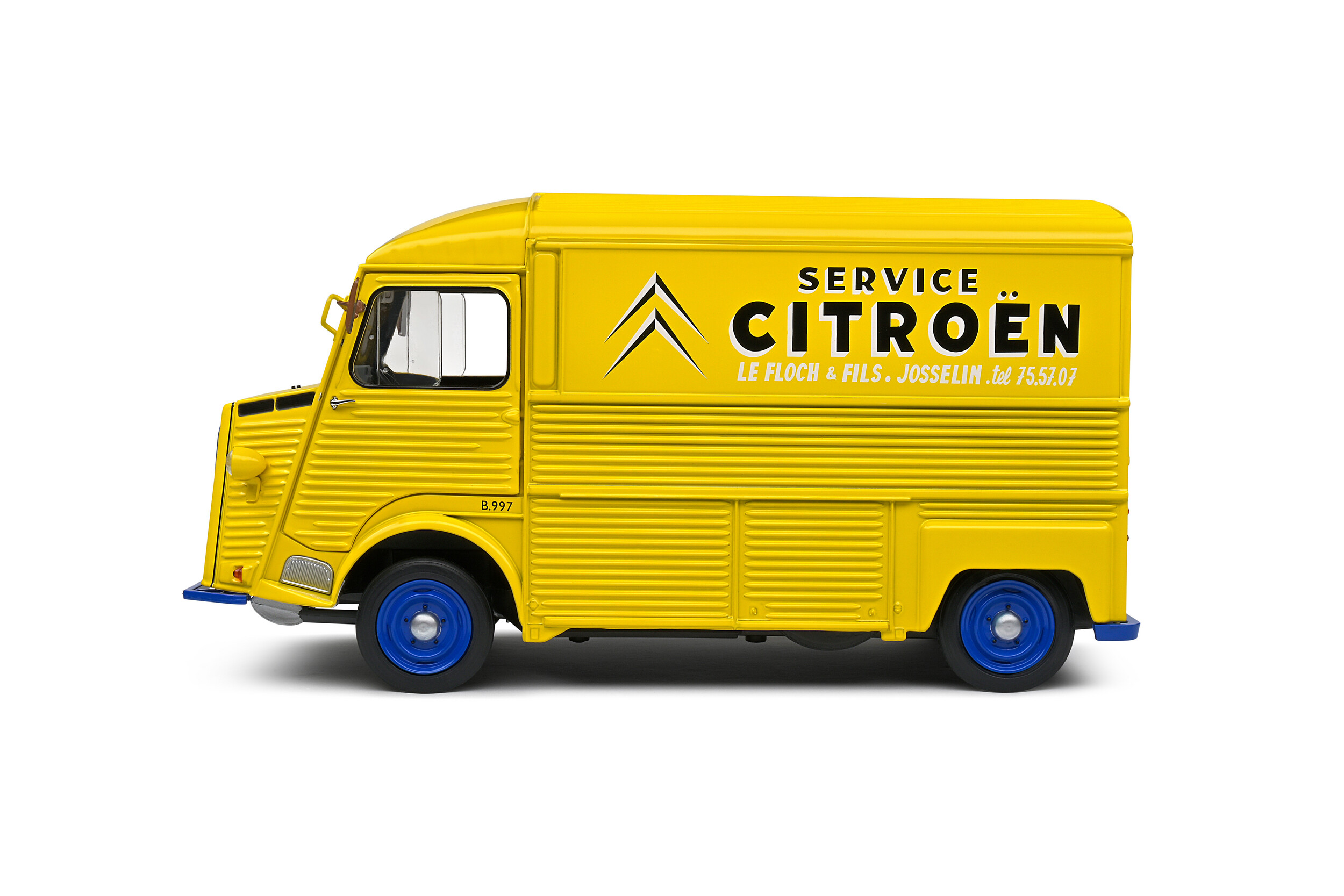 Citroën Type HY Citroën Service - Jaune Service AC323 - 1969 - Solido