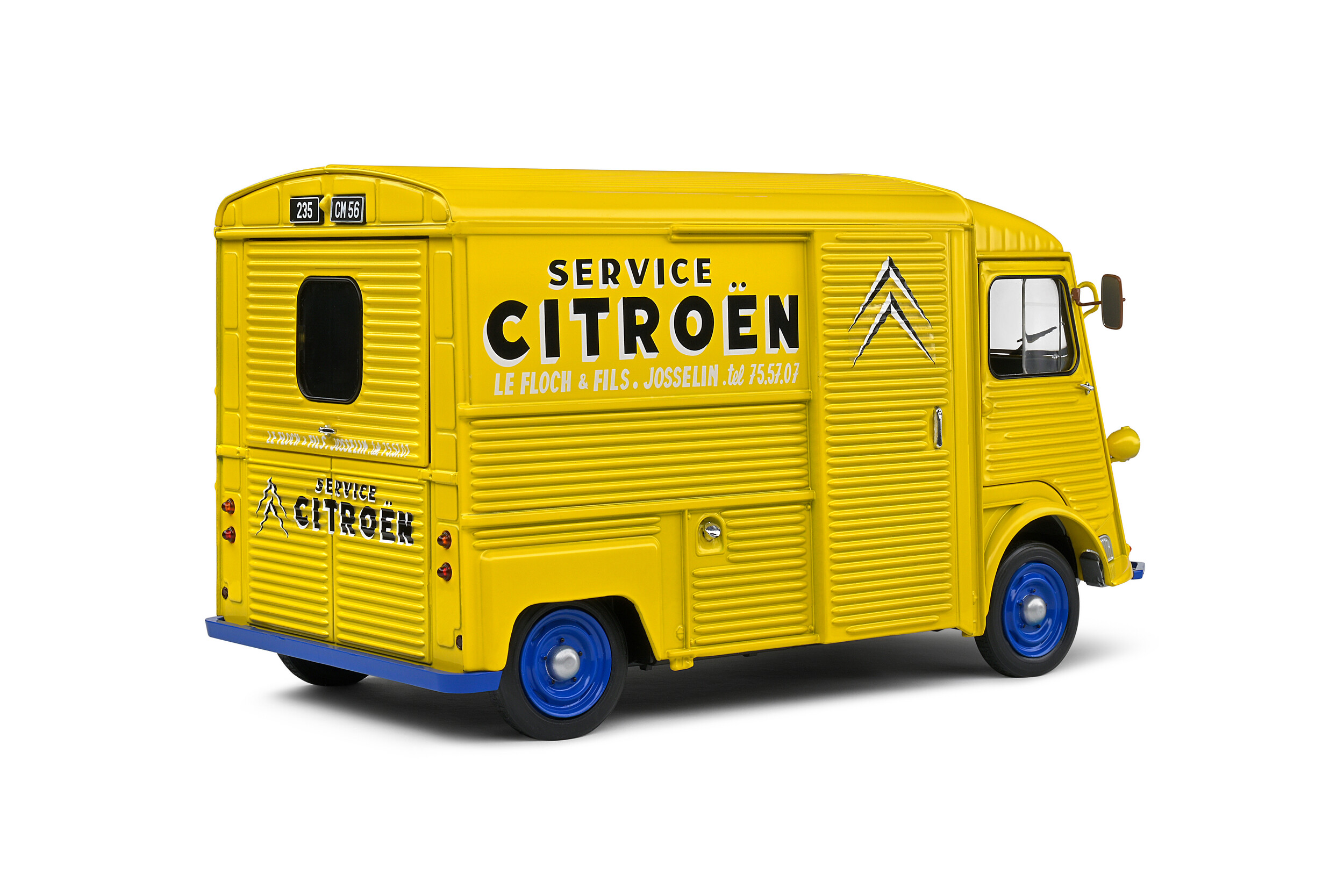 Citroën Type HY Citroën Service - Jaune Service AC323 - 1969 - Solido