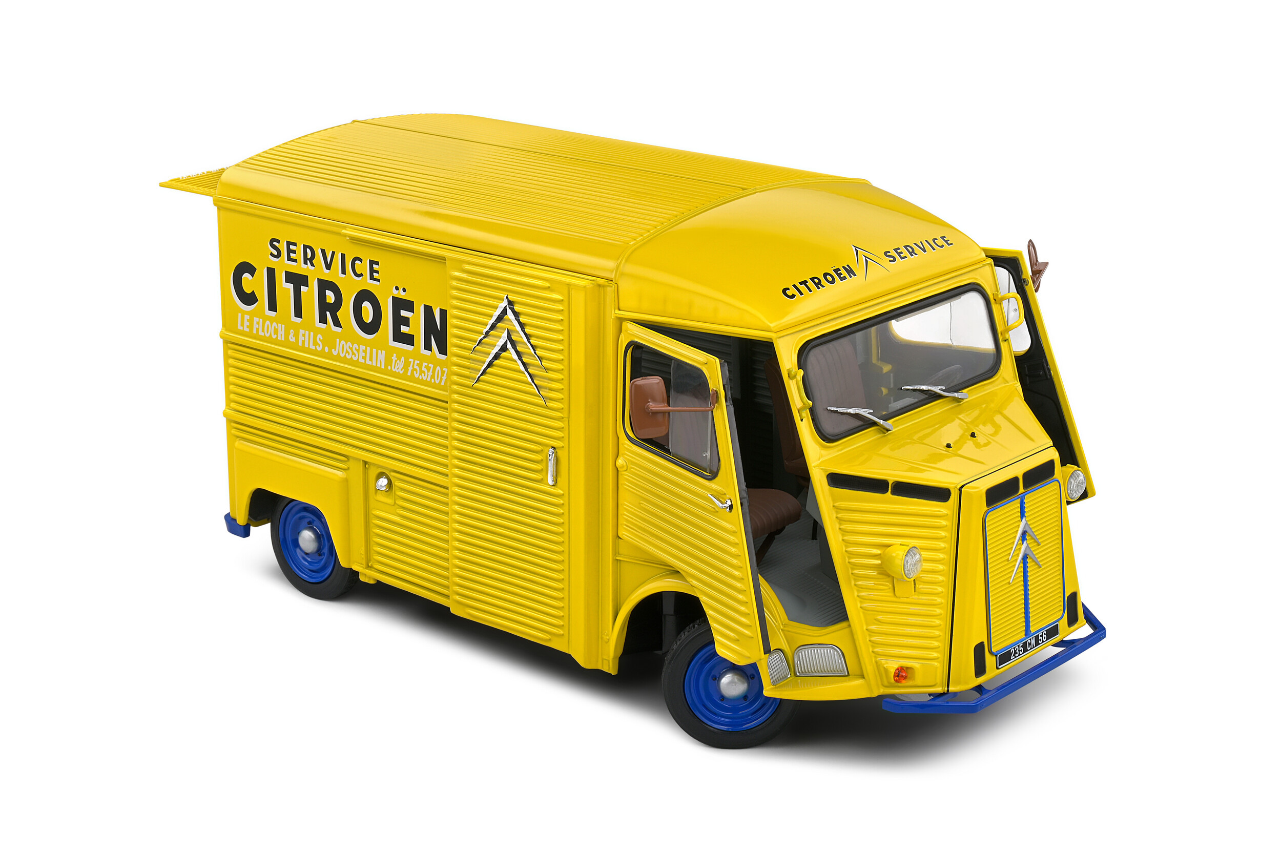 Citroën Type HY Citroën Service - Jaune Service AC323 - 1969 - Solido