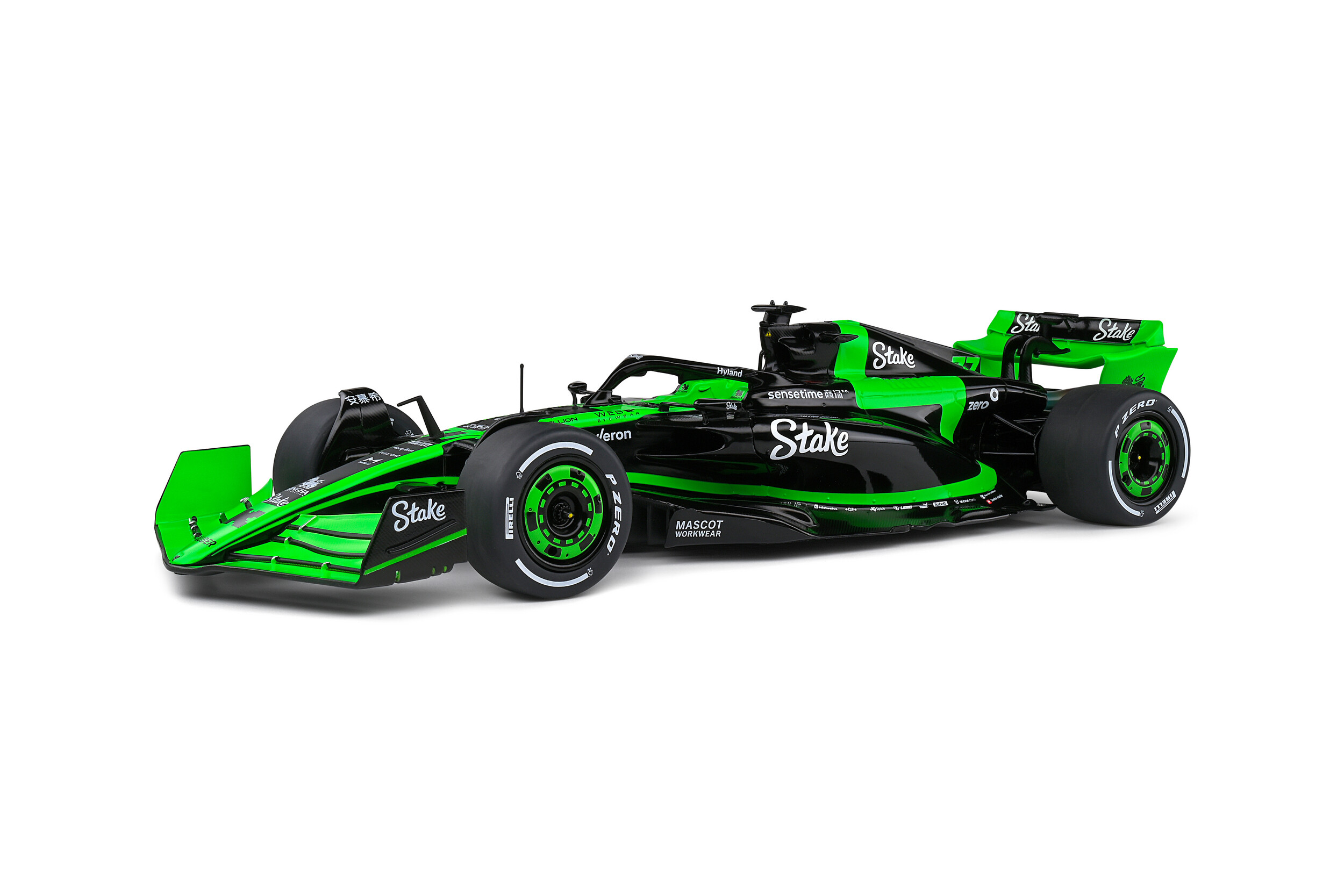 Kick Sauber C44 Showcar Version Black Green 2024 Solido