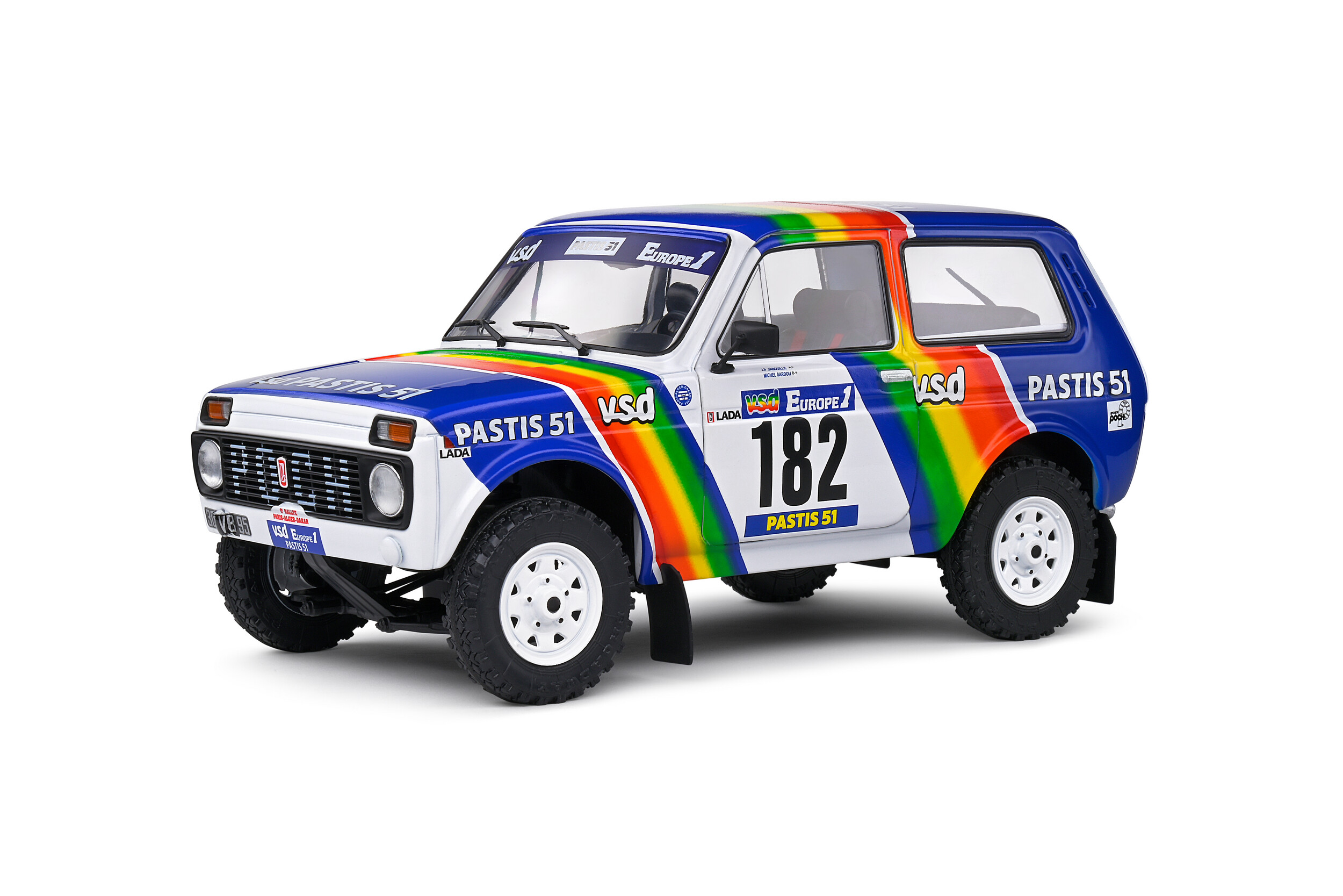 Lada Niva - Paris-Dakar - 1984 - #182 Jabouille/Sardou - Solido