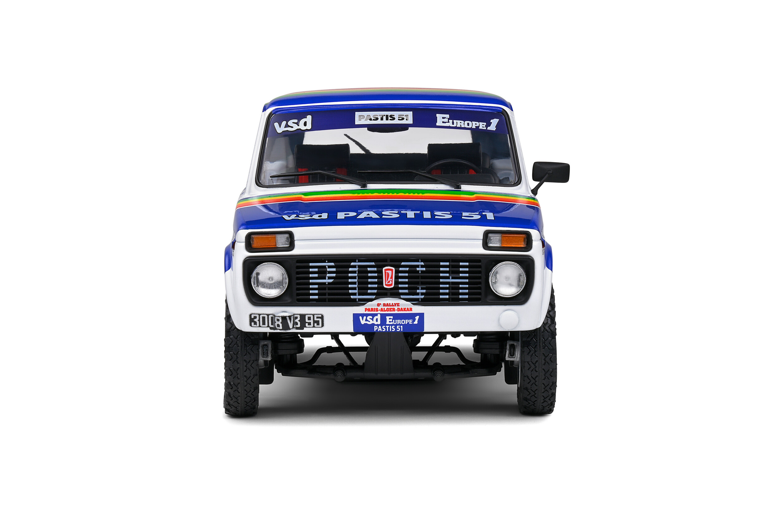 Lada Niva - Paris-Dakar - 1984 - #182 Jabouille/Sardou - Solido
