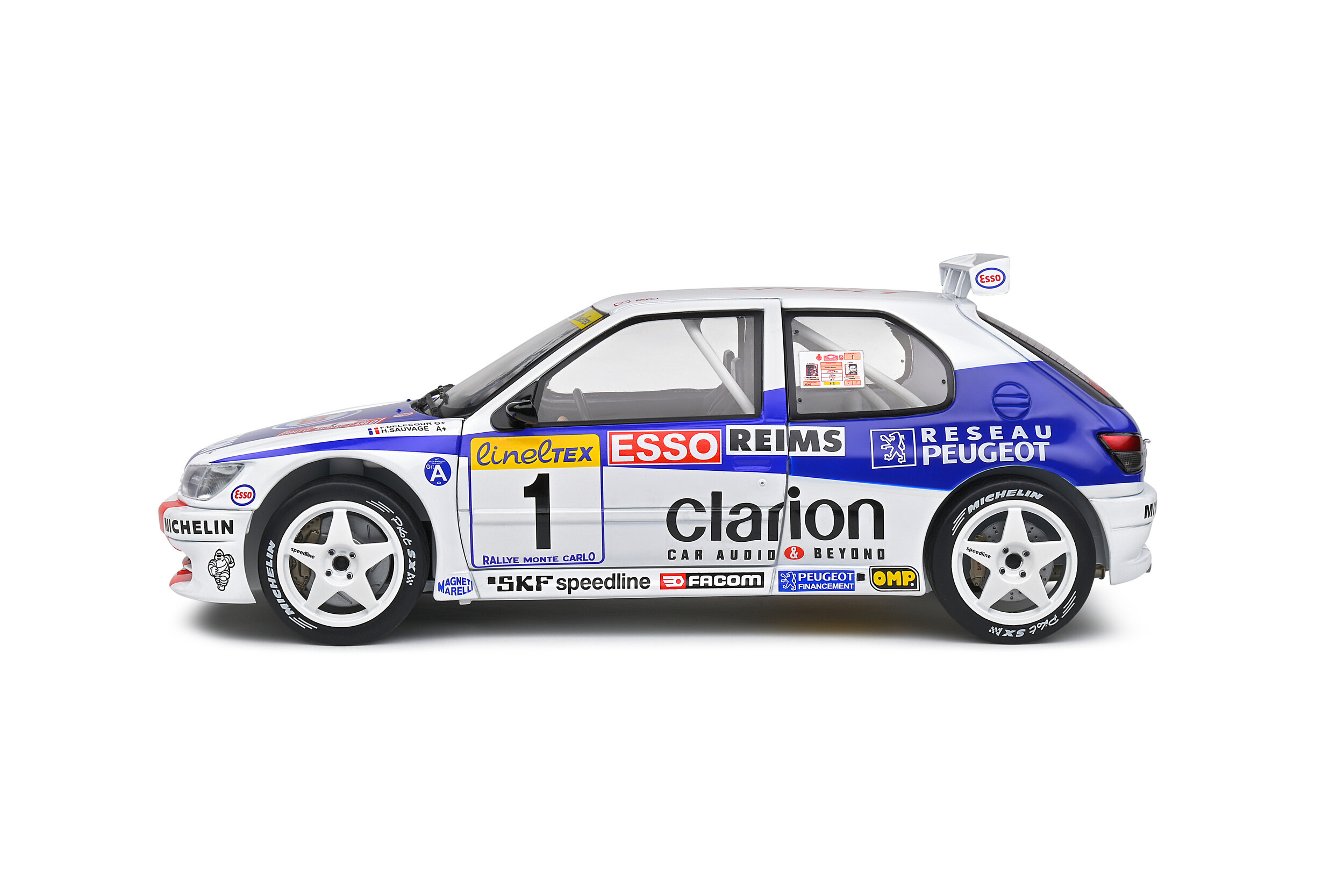 Peugeot 306 Maxi - Rallye Monte Carlo - 1996 - #1 F.Delecour/M.Sauvage ...