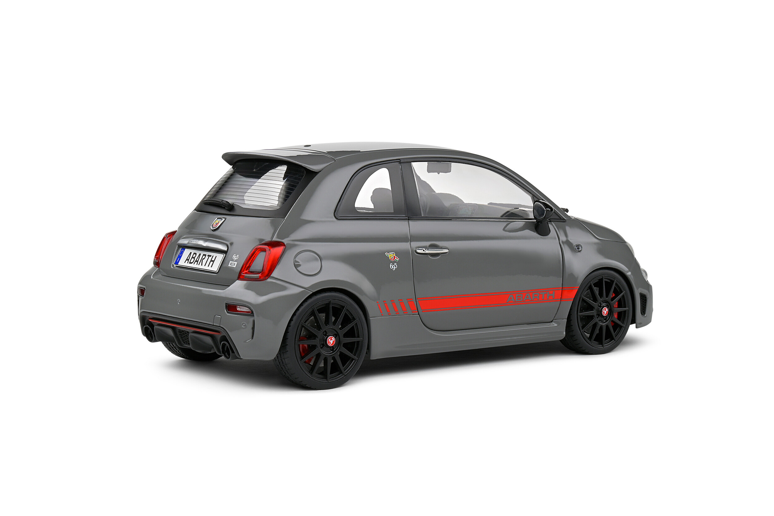 Fiat 695 Abarth XSR Edition Yamaha - Record Grey - 2022 - Solido