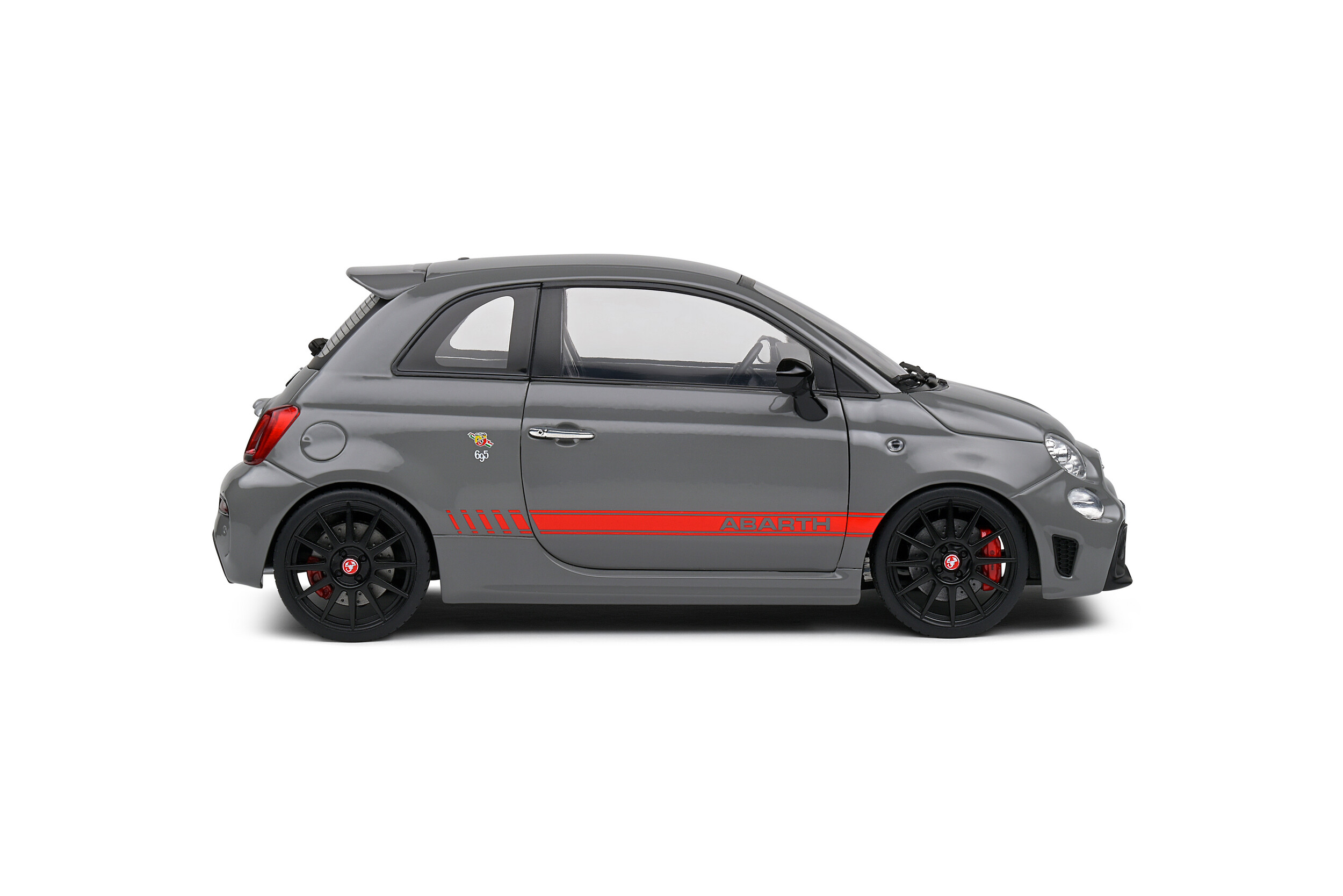 Fiat 695 Abarth XSR Edition Yamaha - Record Grey - 2022 - Solido