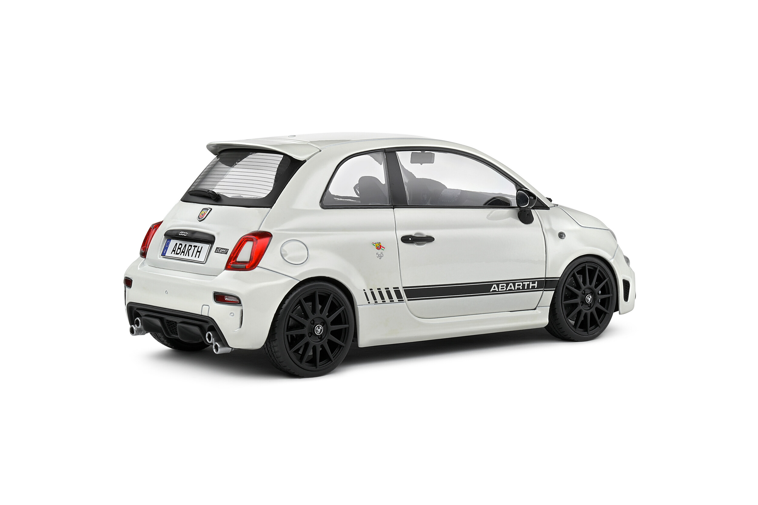 Fiat F595 Abarth - Ghiaccio White - 2022 - Solido