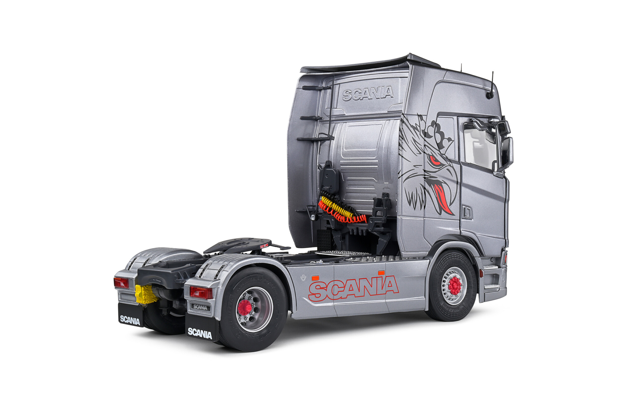 SCANIA 580S HighLine - Custom silver - 2023 - Solido