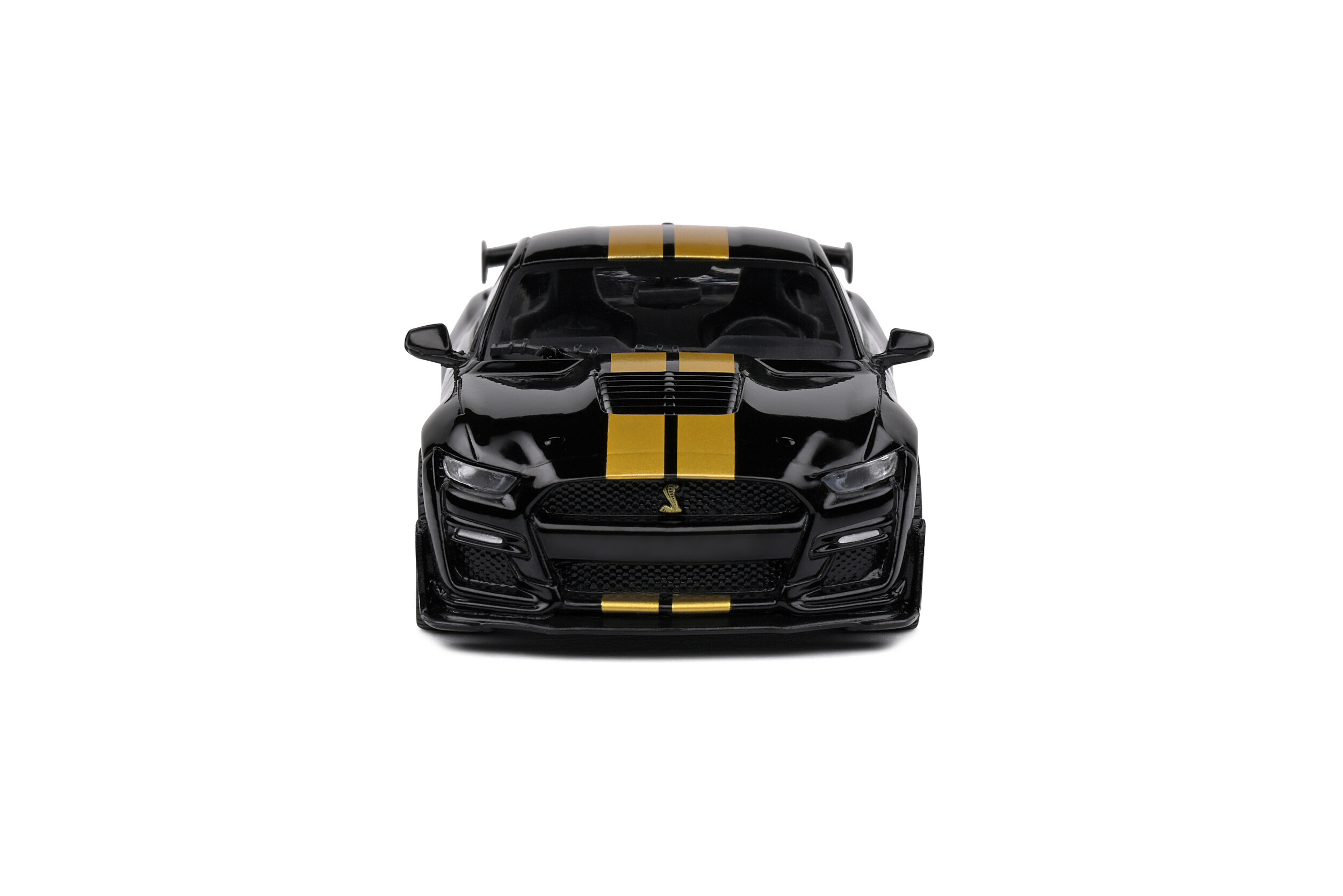 Shelby Mustang GT500 - Black w/Gold Stripe - 2020 - Solido