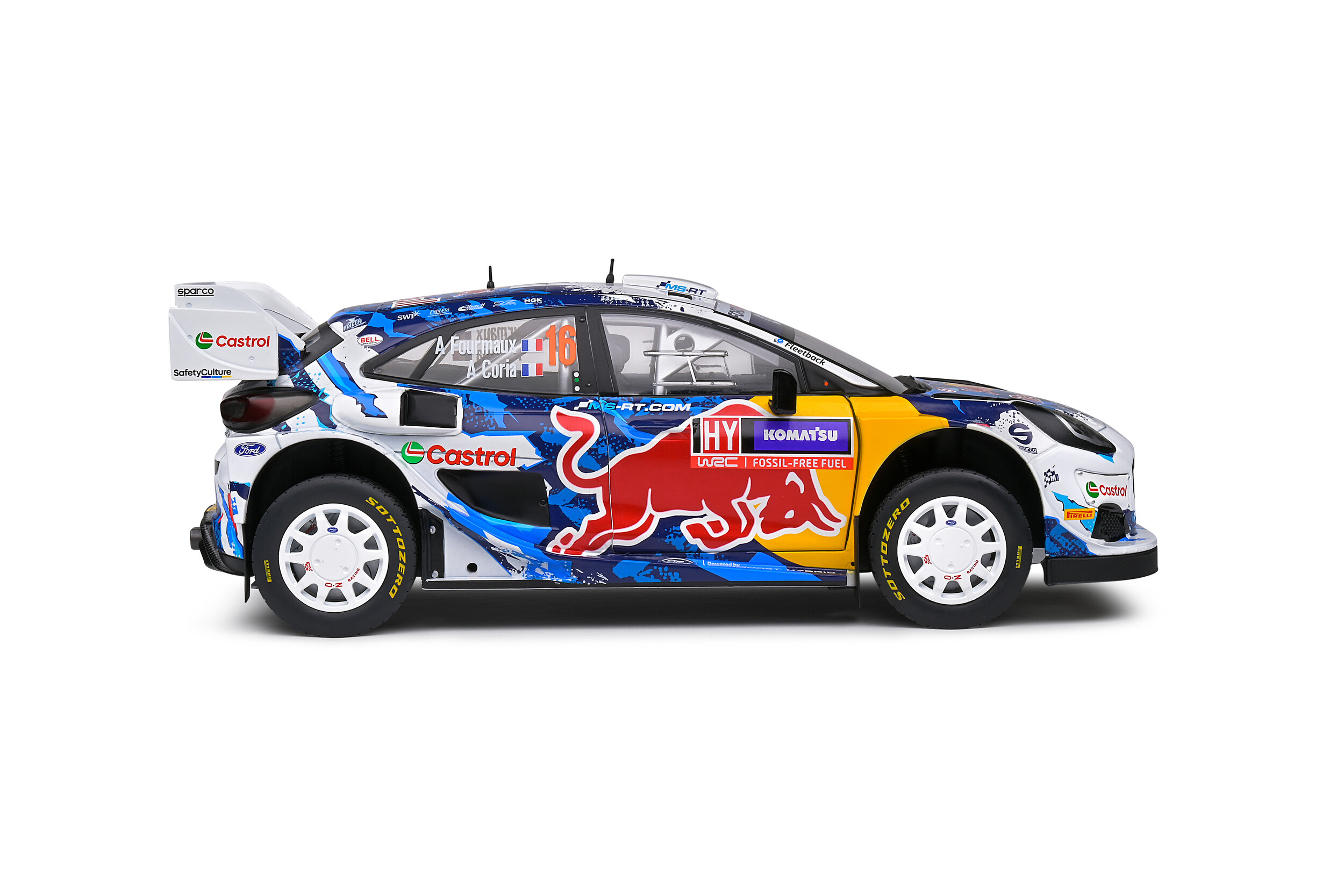 Ford Puma Rally 1 - Rally SWEDEN - 2024 - #16 FOURMAUX/CORIA - Solido
