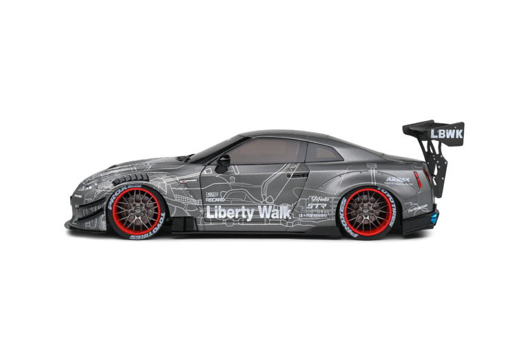 Nissan GT-R (R35) W/ Liberty Walk Body Kit 2.0 - Catalogue Design ...