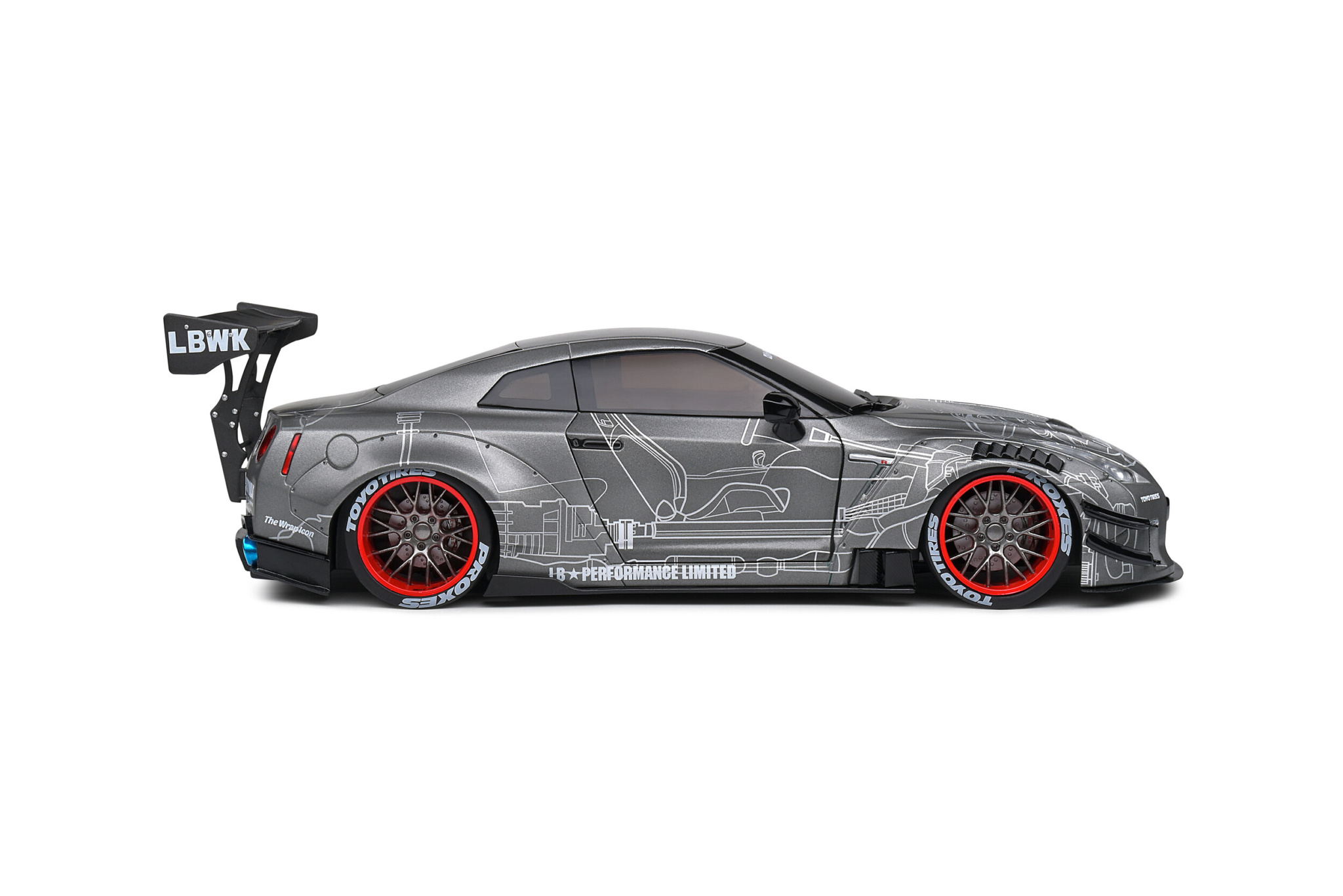 Nissan GT-R (R35) W/ Liberty Walk Body Kit 2.0 - Catalogue Design ...