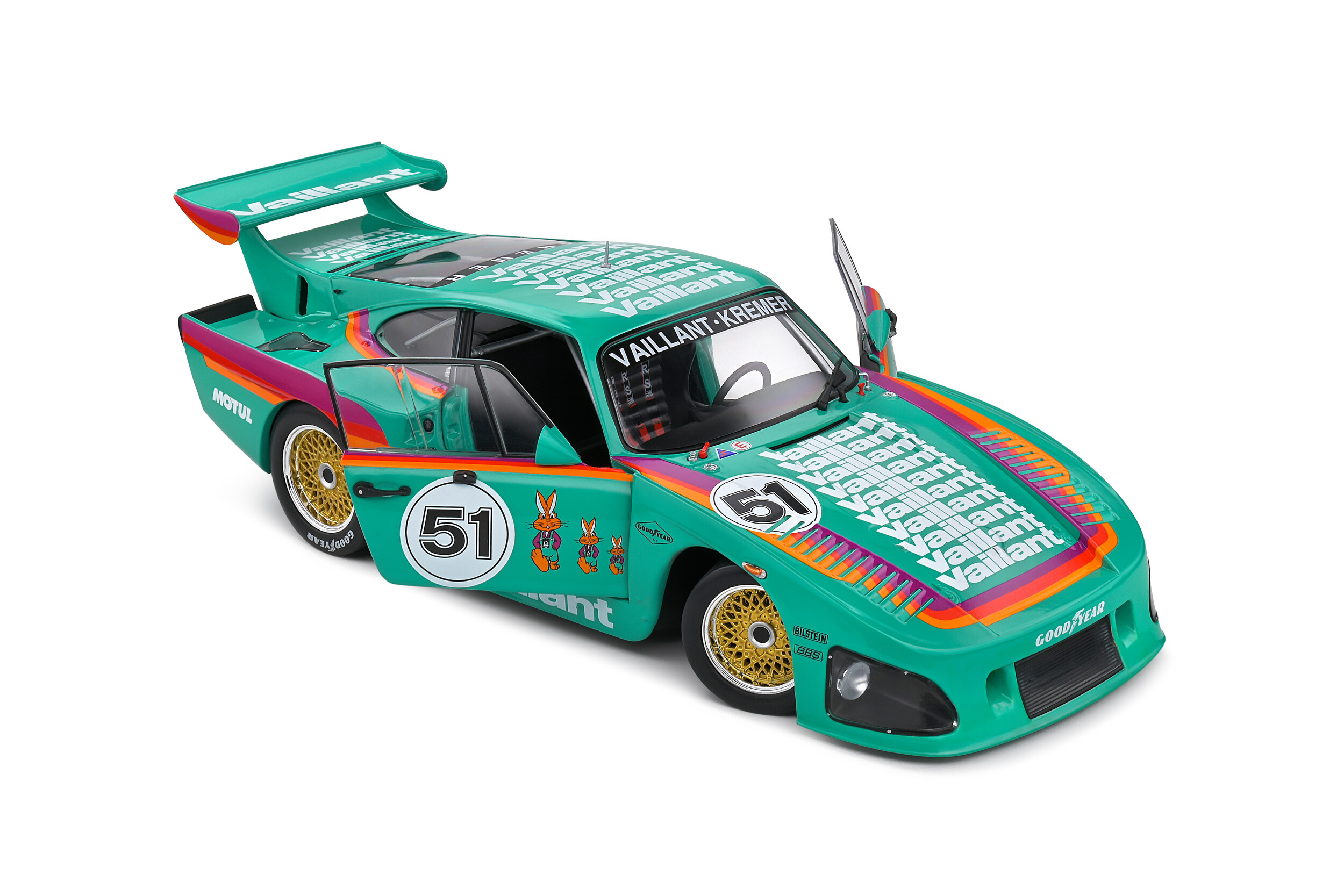 Porsche 935 K3 - 1977 - #51 VAILLANT - Solido