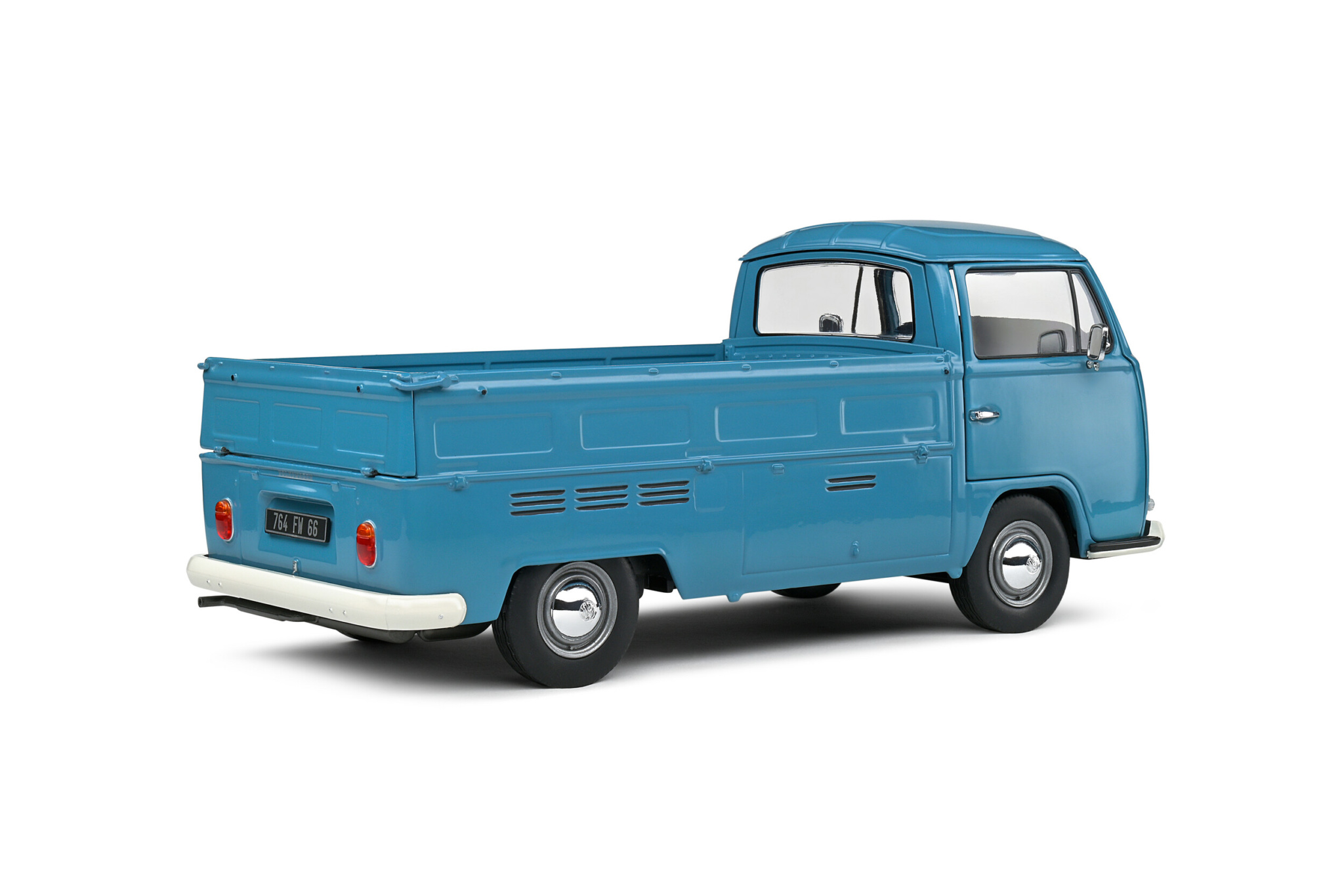 Volkswagen T2 Pick Up - Blue Petrol - 1968 - Solido