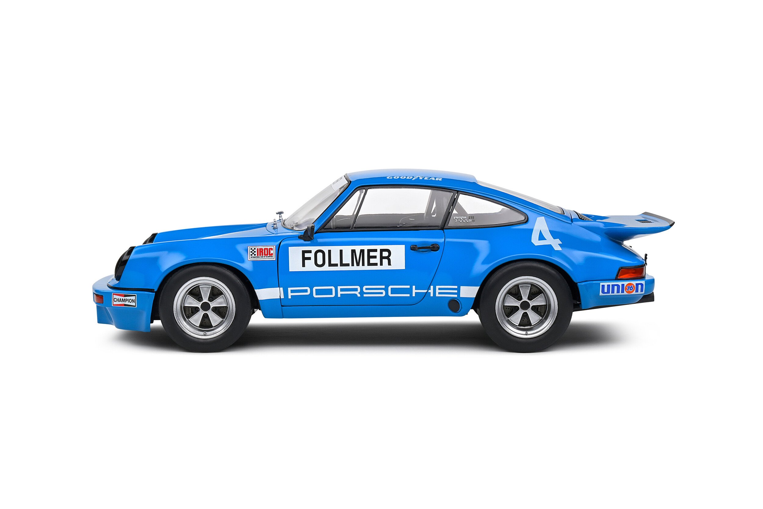 Porsche 911 IROC - IROC Riverside - 1974 - #4 Follmer - Solido