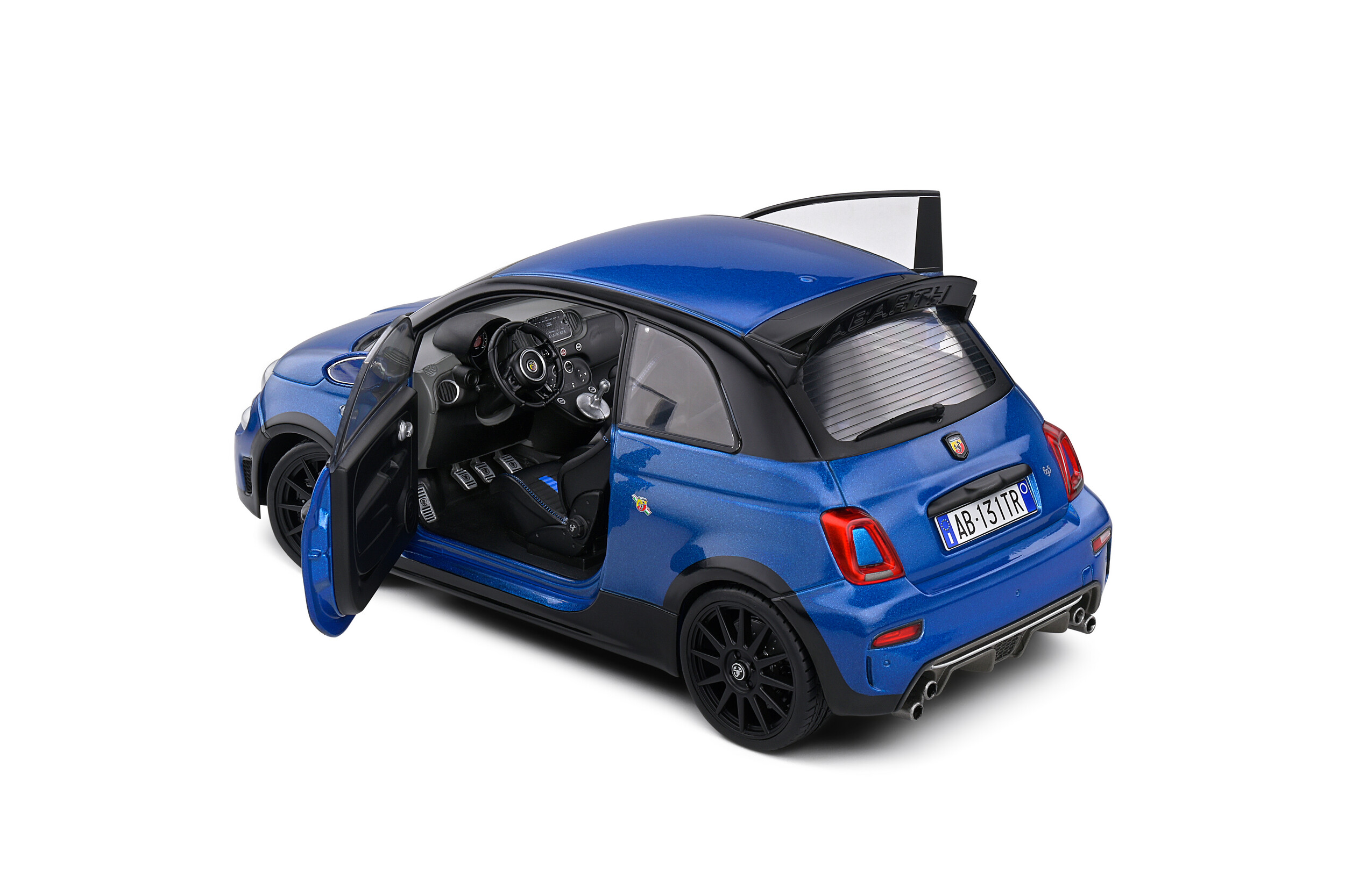 Fiat 695 Abarth Tributo 131 Rally - Podium Blue - 2022 - Solido