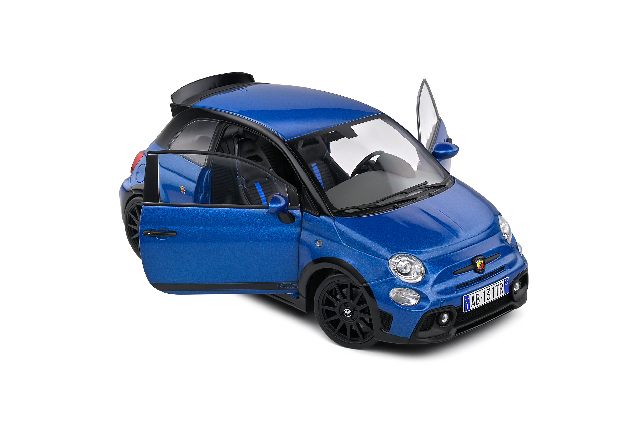 Fiat 695 Abarth Tributo 131 Rally - Podium Blue - 2022 - Solido
