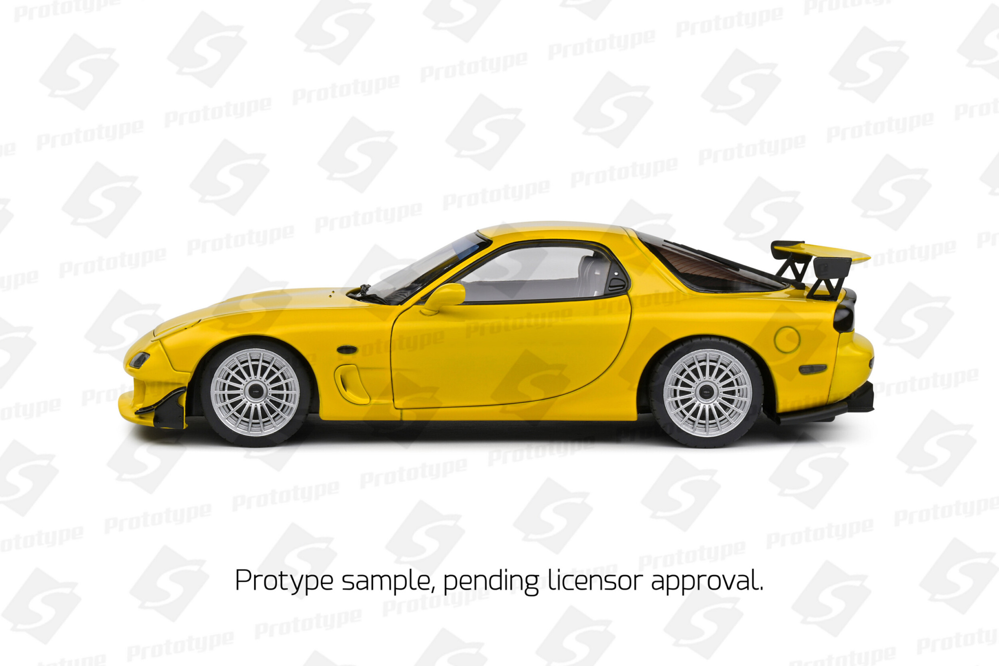 Mazda RX7 FD3RS STREETFIGHTERS - YELLOW - 1999 - Solido