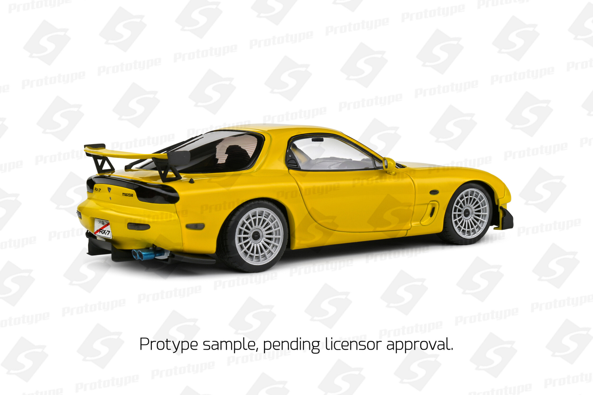 Mazda RX7 FD3RS STREETFIGHTERS - YELLOW - 1999 - Solido
