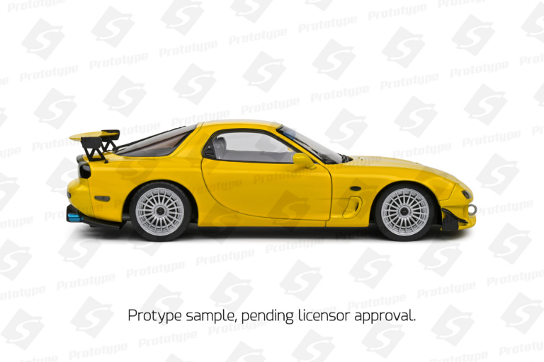 Mazda RX7 FD3RS STREETFIGHTERS - YELLOW - 1999 - Solido