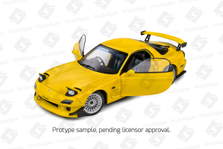 Mazda RX7 FD3RS STREETFIGHTERS - YELLOW - 1999 - Solido