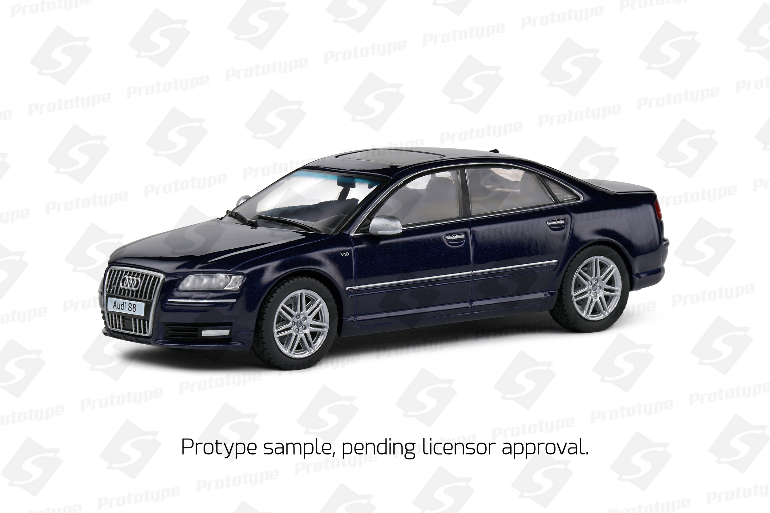 Audi S8 (D3) - Night blue pearl - 2010 - Solido