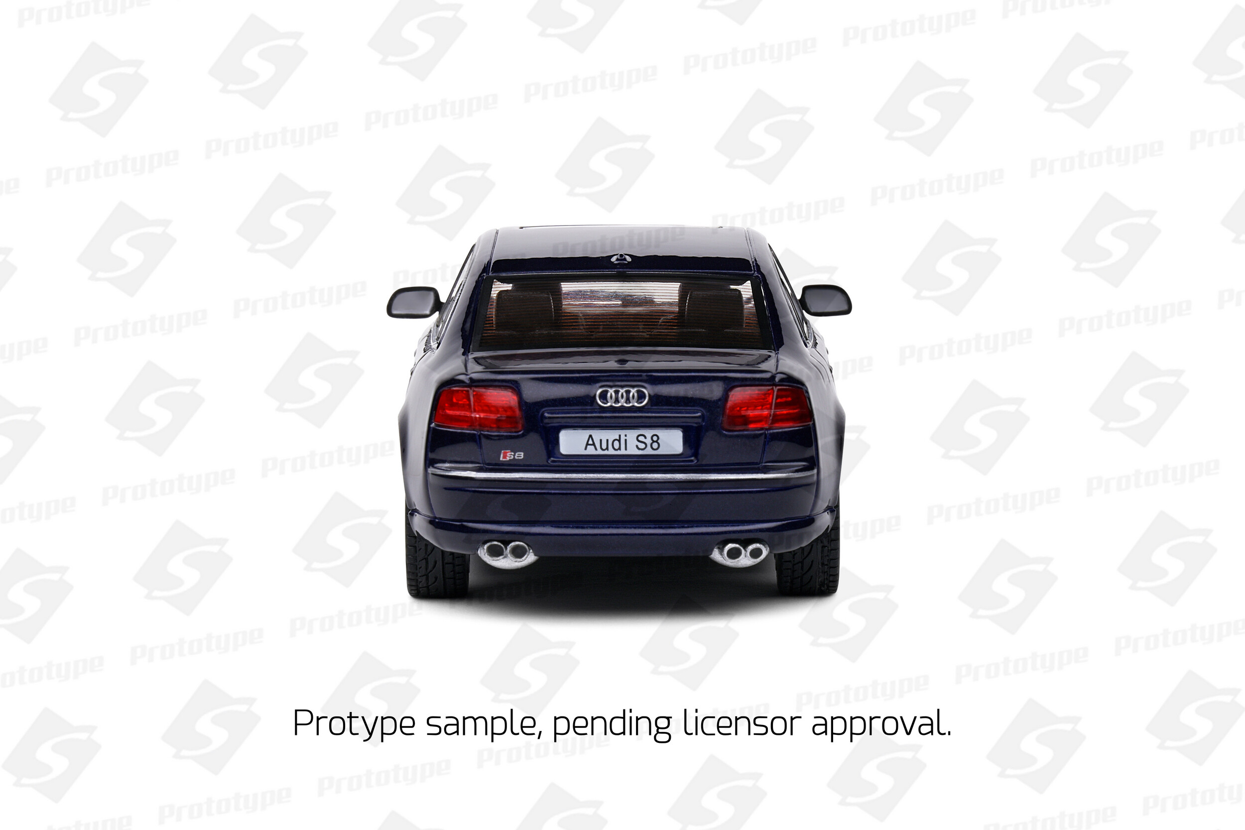 Audi S8 (D3) - Night blue pearl - 2010 - Solido