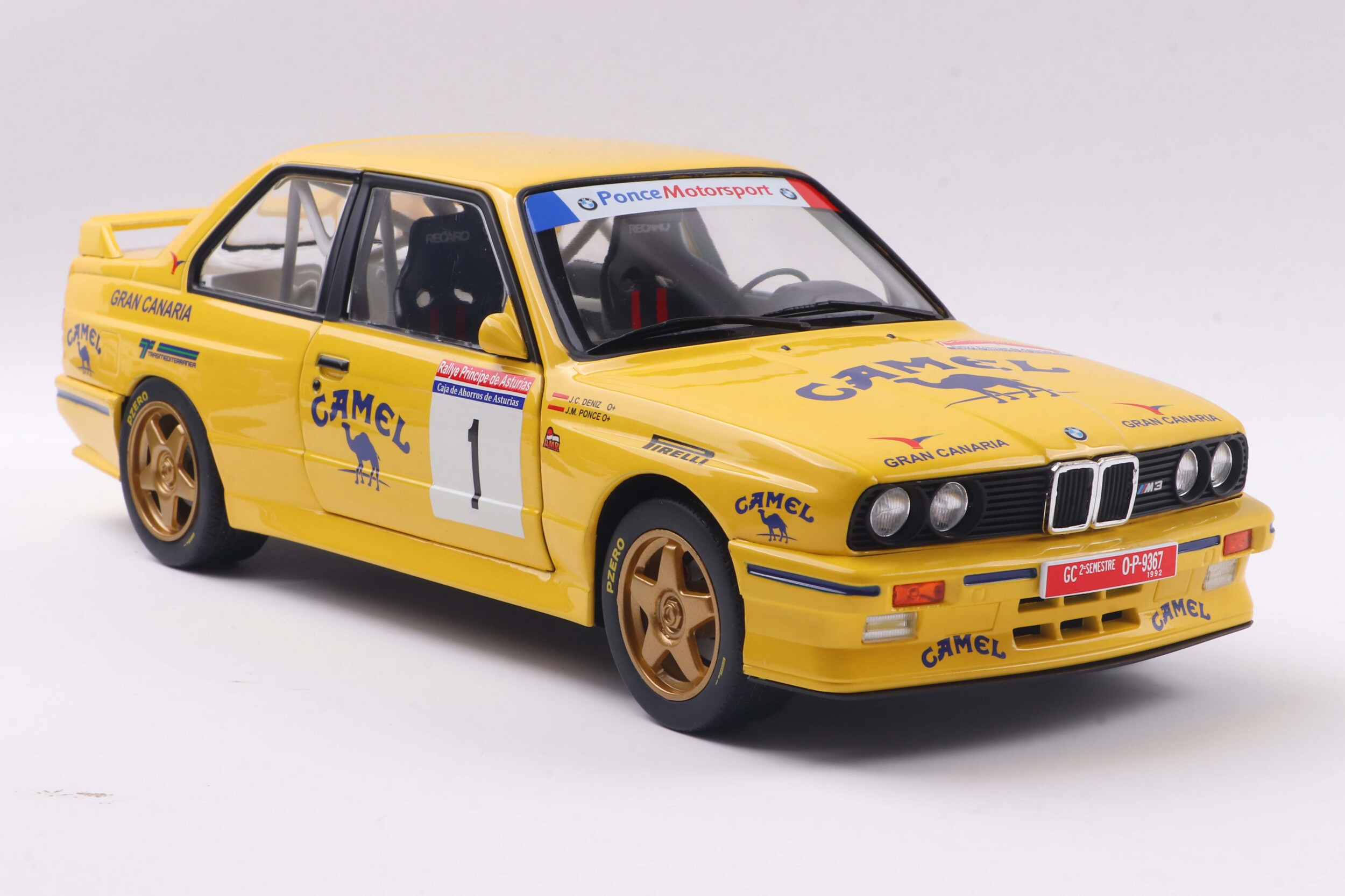 BMW E30 M3 Gr.A - Rally Principe Asturias - 1992 - #1 J.M.Ponce / J.C ...
