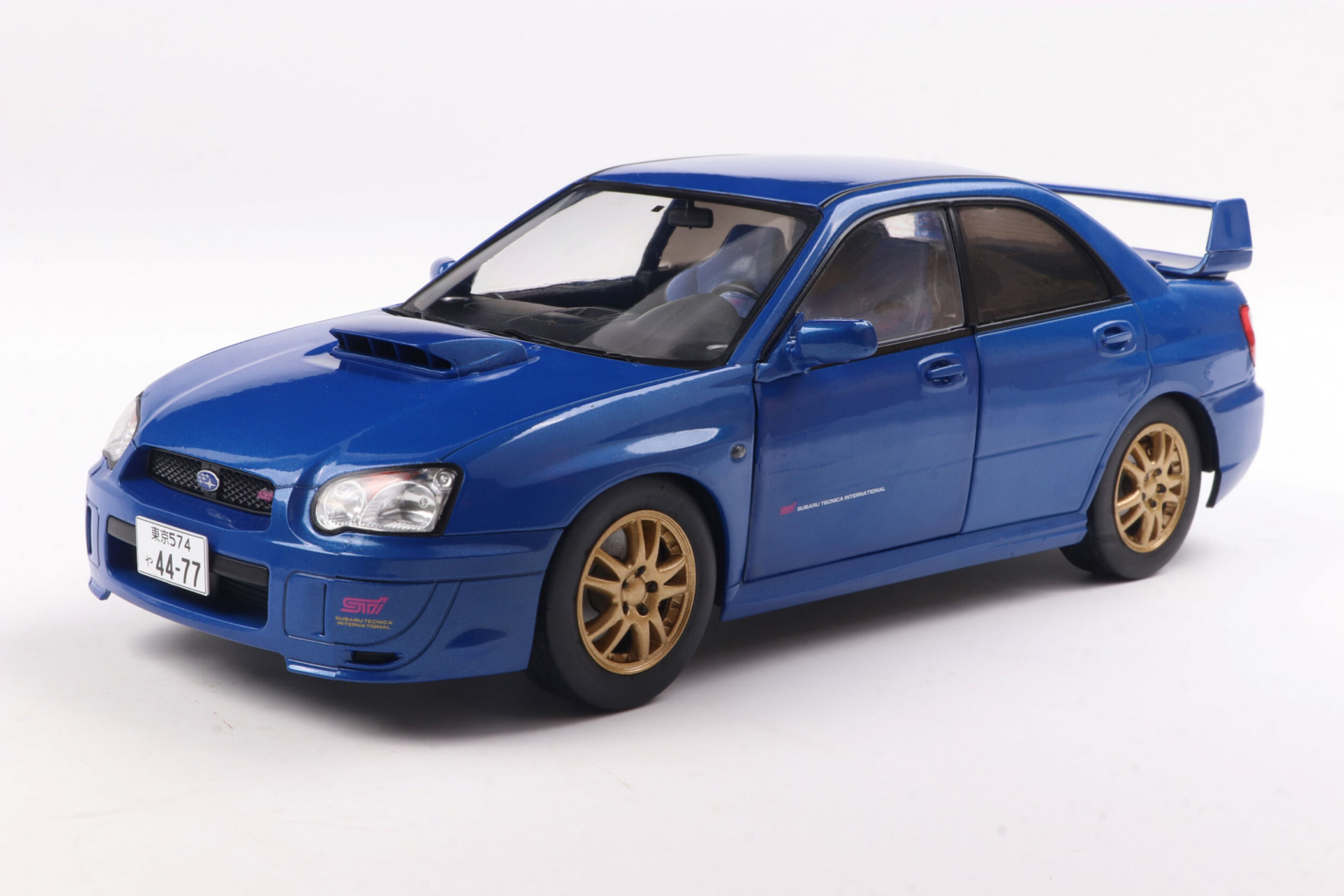 Subaru IMPREZA WRX STI - Sonic Blue - 2003 - Solido