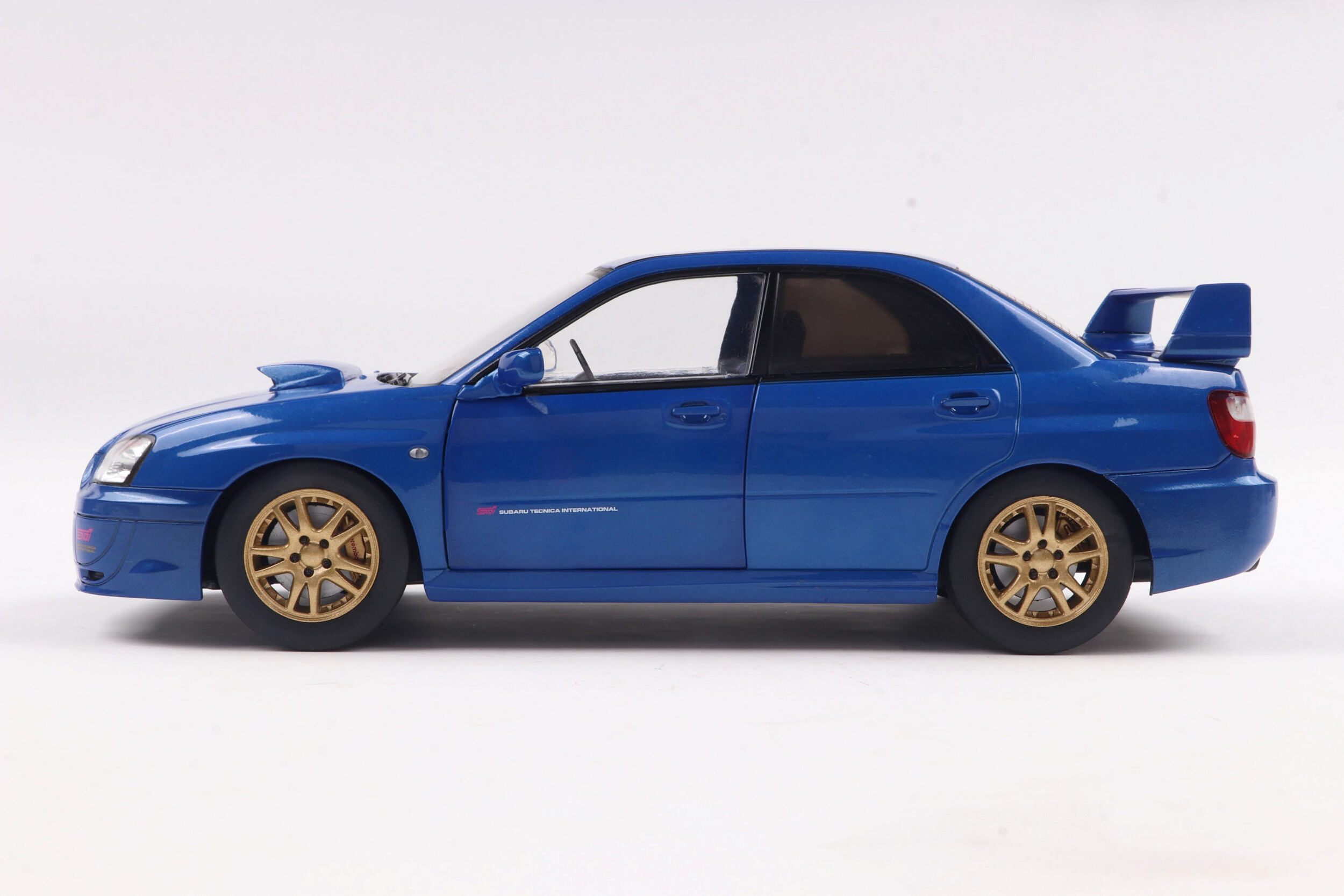Subaru IMPREZA WRX STI - Sonic Blue - 2003 - Solido