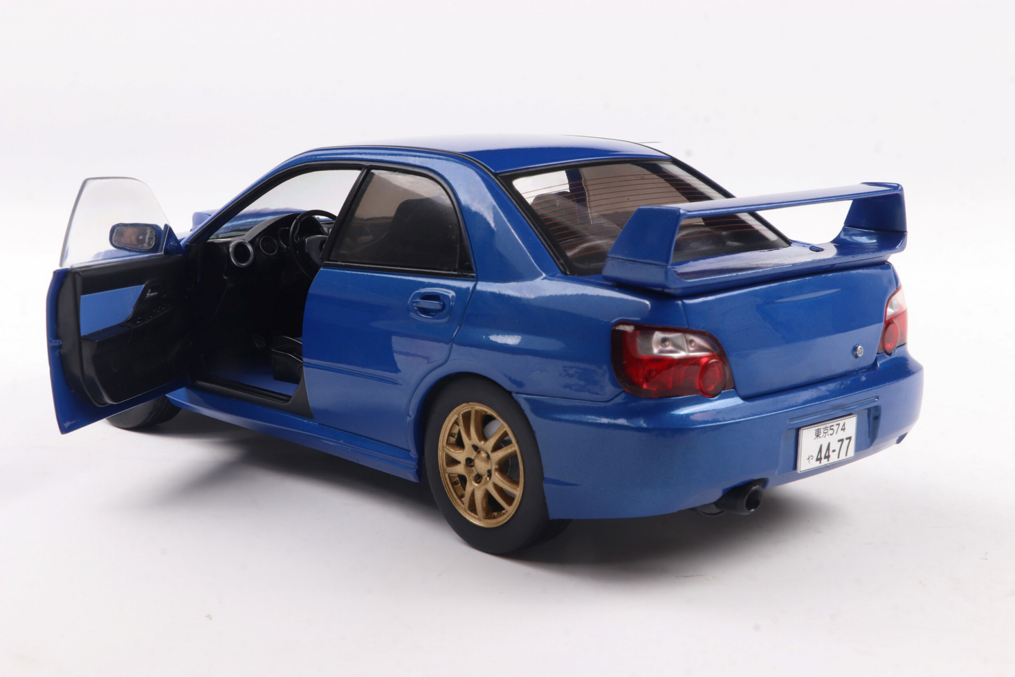 Subaru IMPREZA WRX STI - Sonic Blue - 2003 - Solido