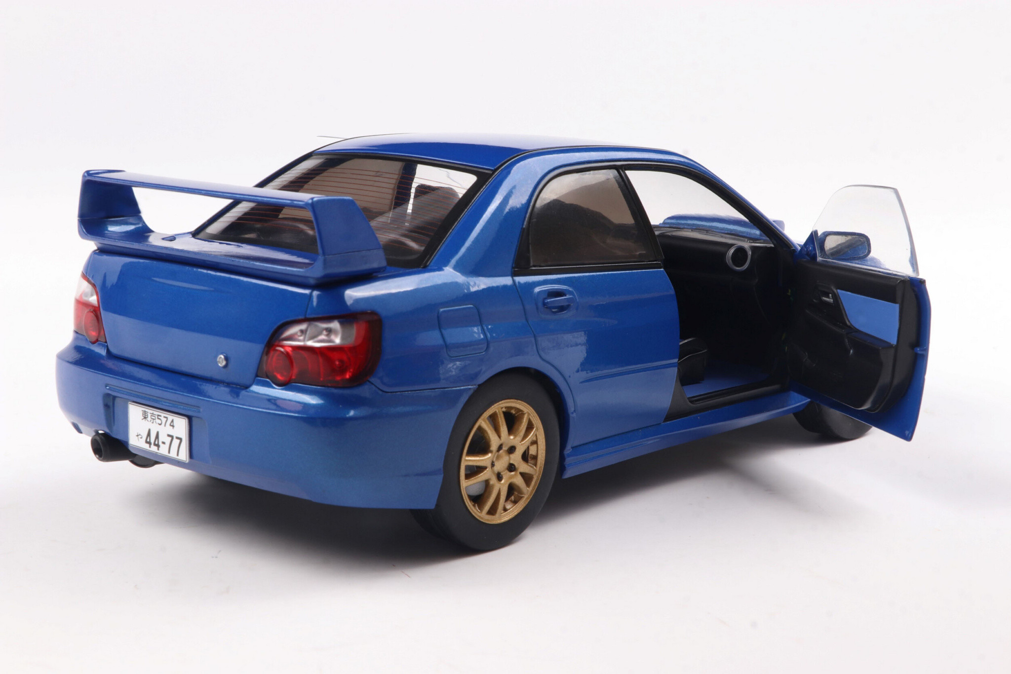 Subaru IMPREZA WRX STI - Sonic Blue - 2003 - Solido