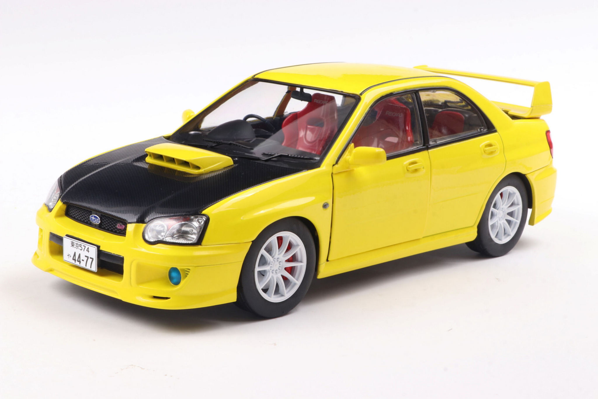 Subaru IMPREZA WRX STI - SOLIDO WORKS Yellow - 2003 - Solido